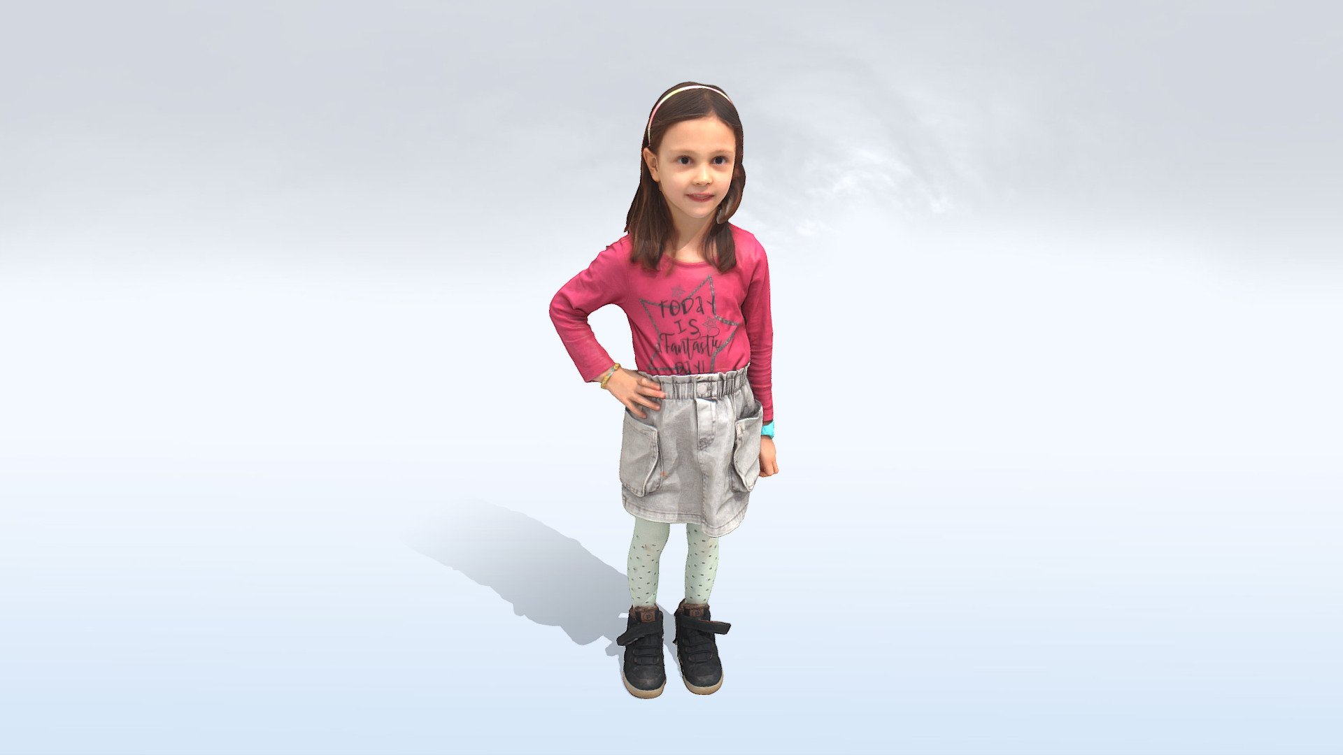 Female Scan - Girl - 3D model by ViARsys [49b64b9] - Sketchfab