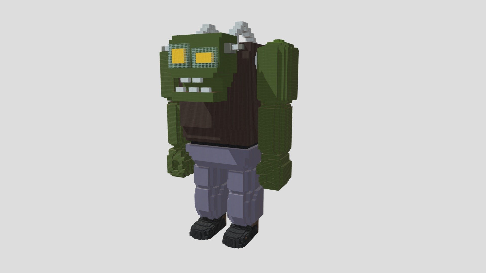 Zombot.obj - 3D model by fedchanko [49b7005] - Sketchfab