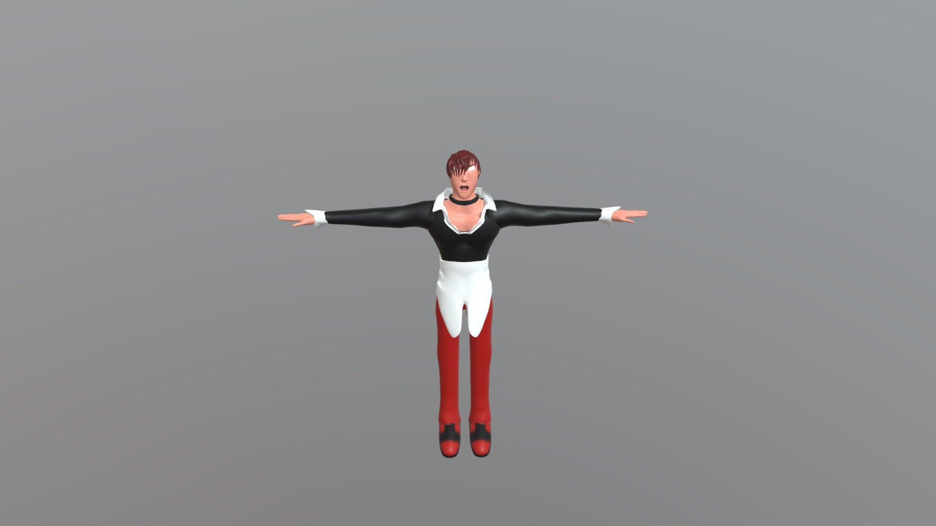 Iori yagami - Download Free 3D model by fahadkhanpk1930 [49b7f35 ...