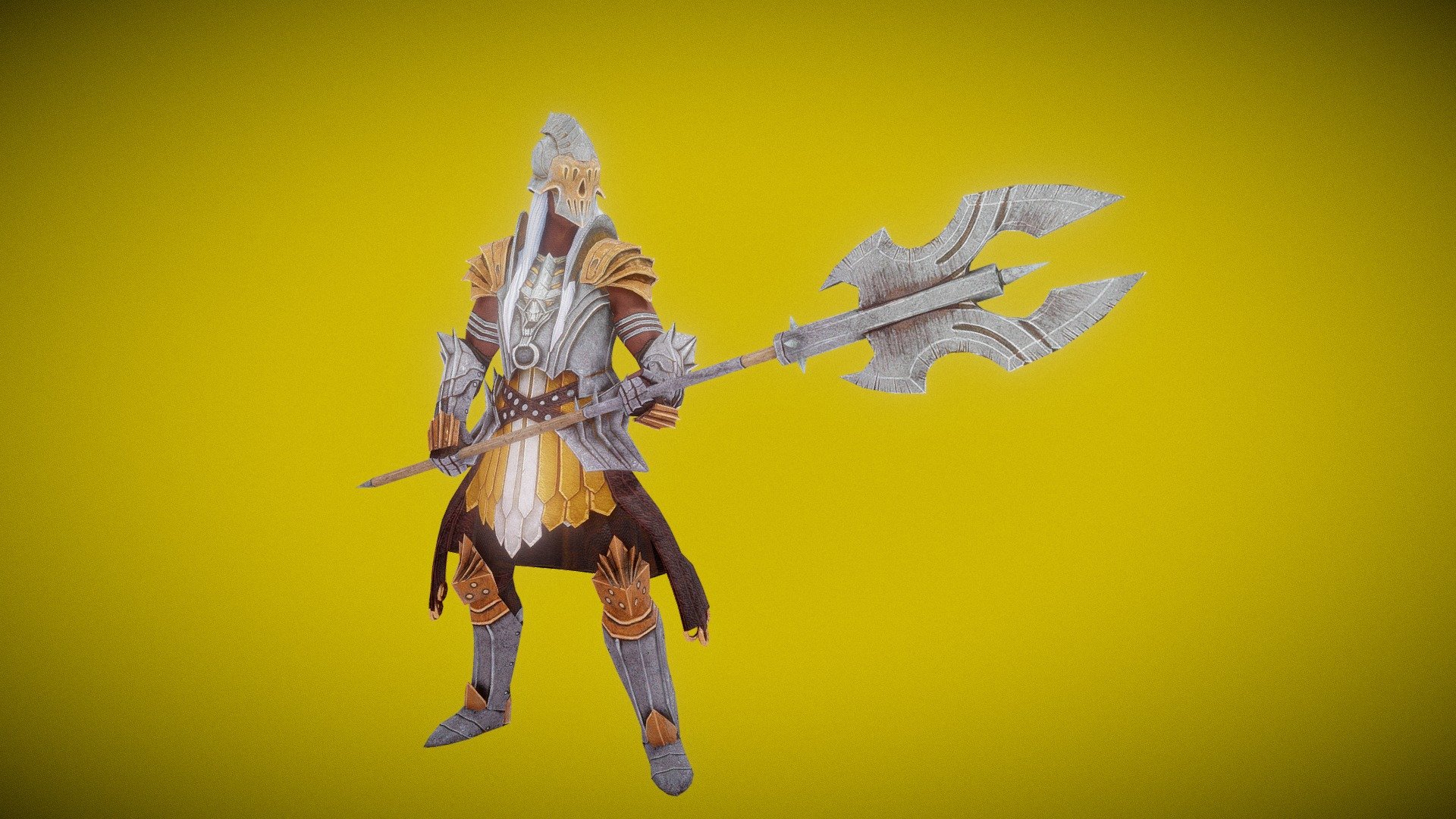 Elite Mace Knight - Buy Royalty Free 3D model by Luna Studio ...