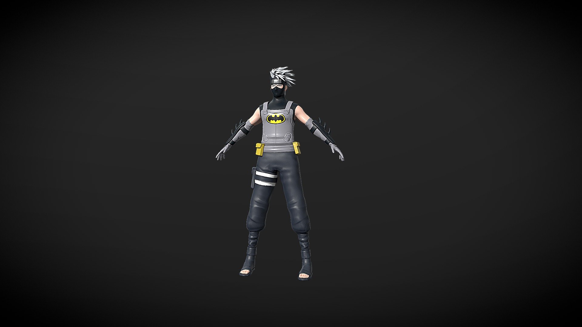 Kakashi (Naruto character) - 3D model by paolavalenciamu [49b948f ...