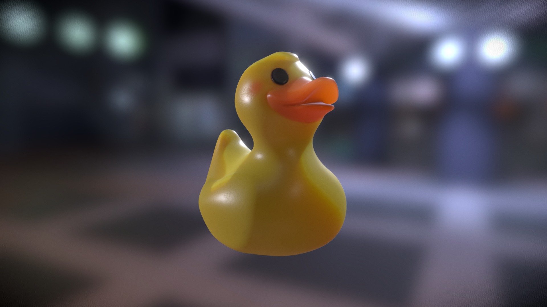 Rubber Duck - Buy Royalty Free 3D model by victorlab [49bd8cd ...