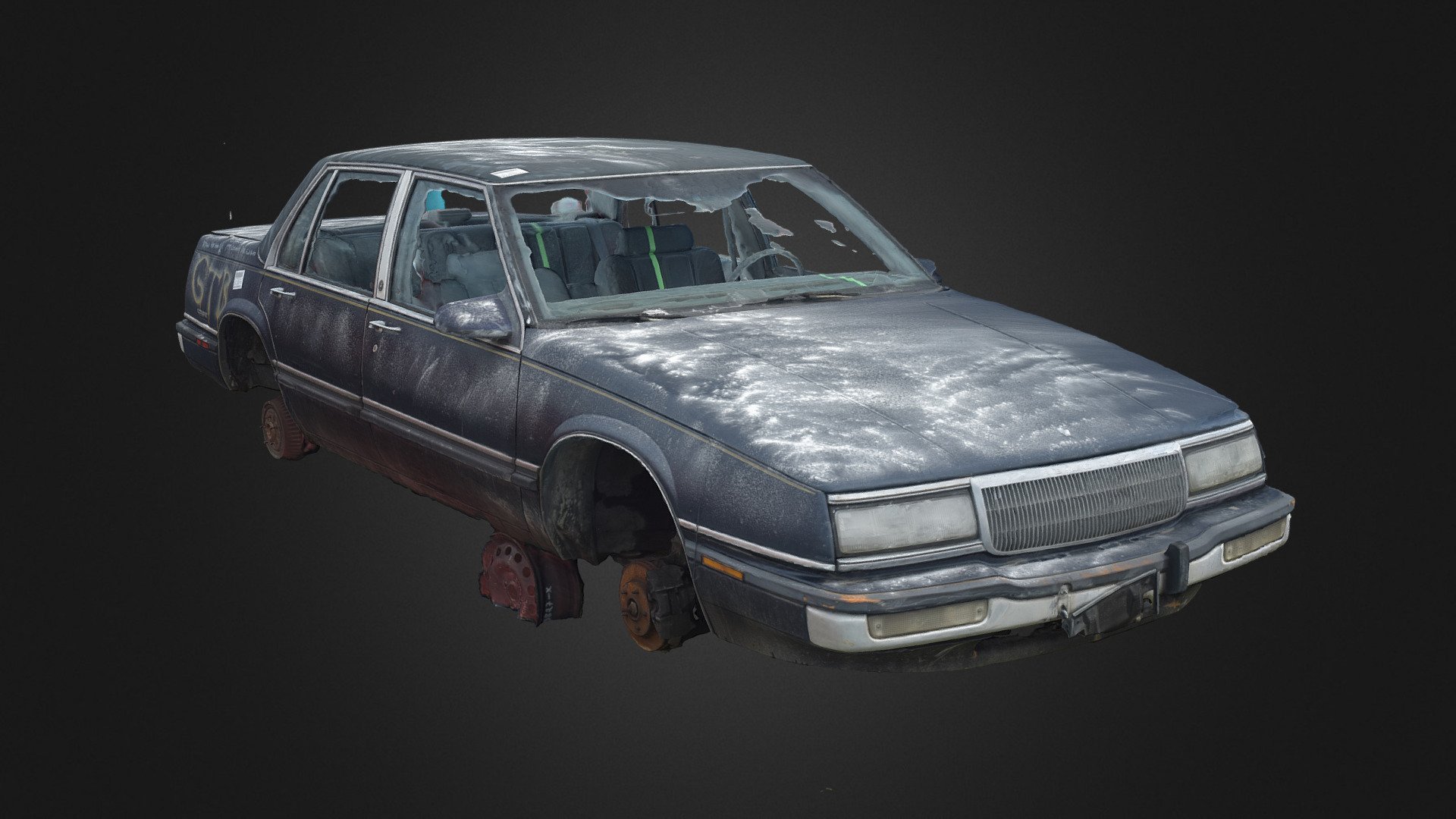 1990-1991 LeSabre 4-door [Scan] - 3D model by Rush_Freak [49c15f6 ...