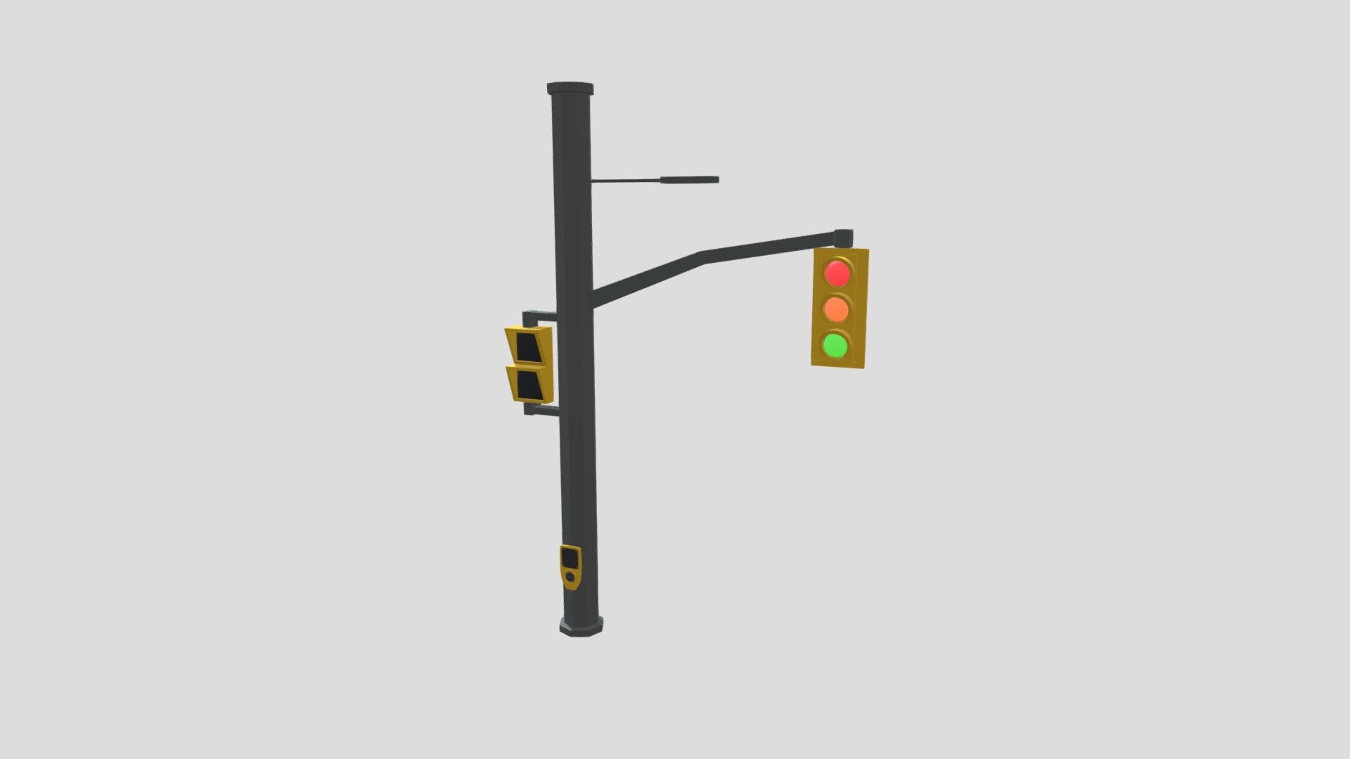 Traffic Light Asset - 3D model by TJ (@pntherart) [49c248d] - Sketchfab