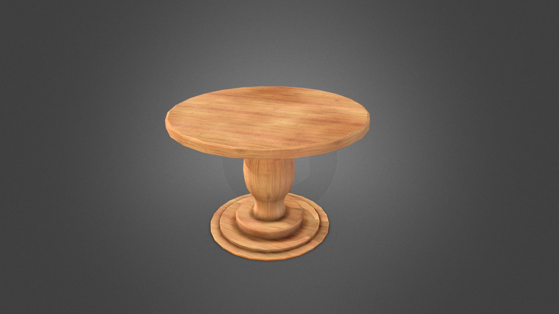 Round Table 2 - Buy Royalty Free 3D model by bsp [49c2704] - Sketchfab ...