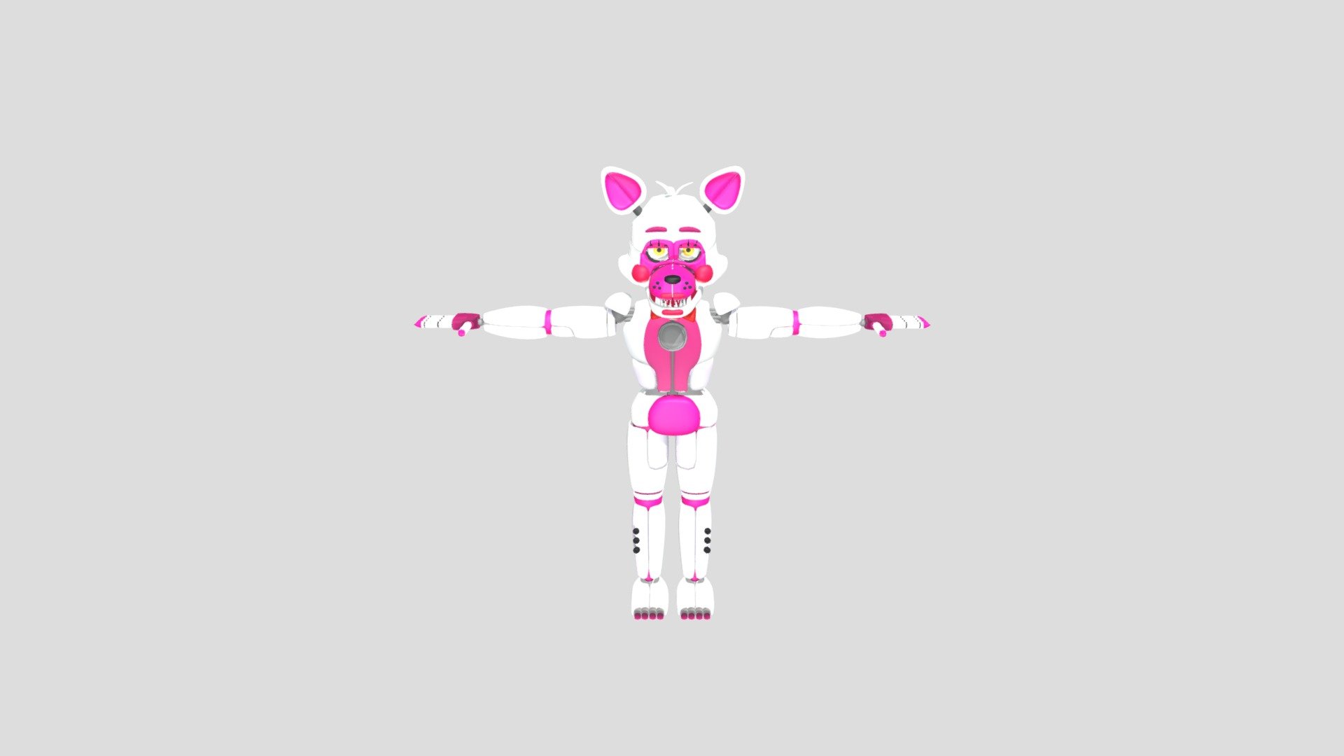 Fnaf-sister-location-funtime-foxy-fixed - 3D model by rewt123 [49c2aae ...