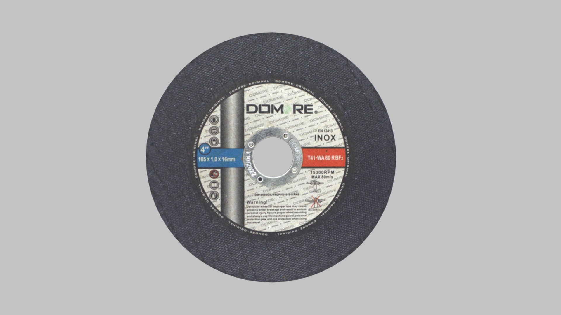 Cutting Disc - 4" Superthin Cutting Disc - 3D model by TBA Philippines ...