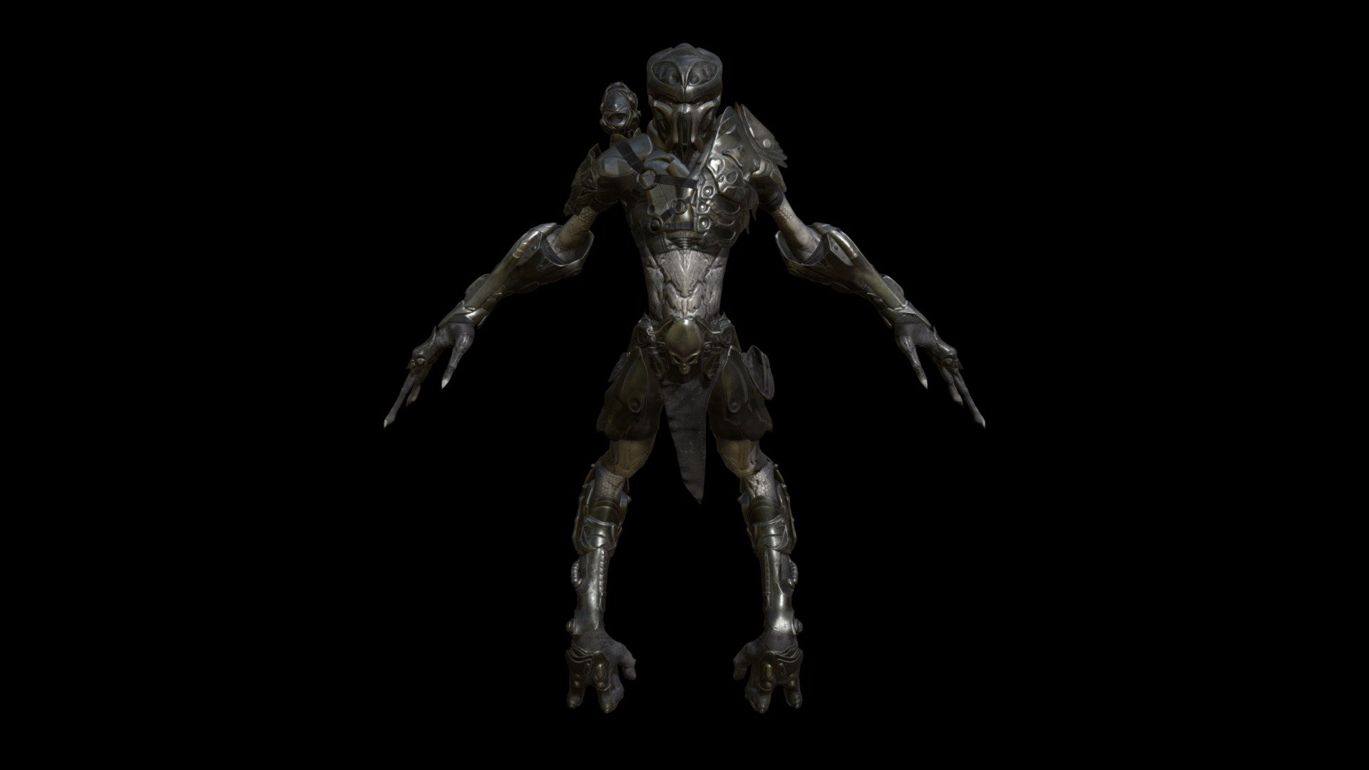 Alien Hunter - Buy Royalty Free 3D model by dremorn [49c68d7 ...