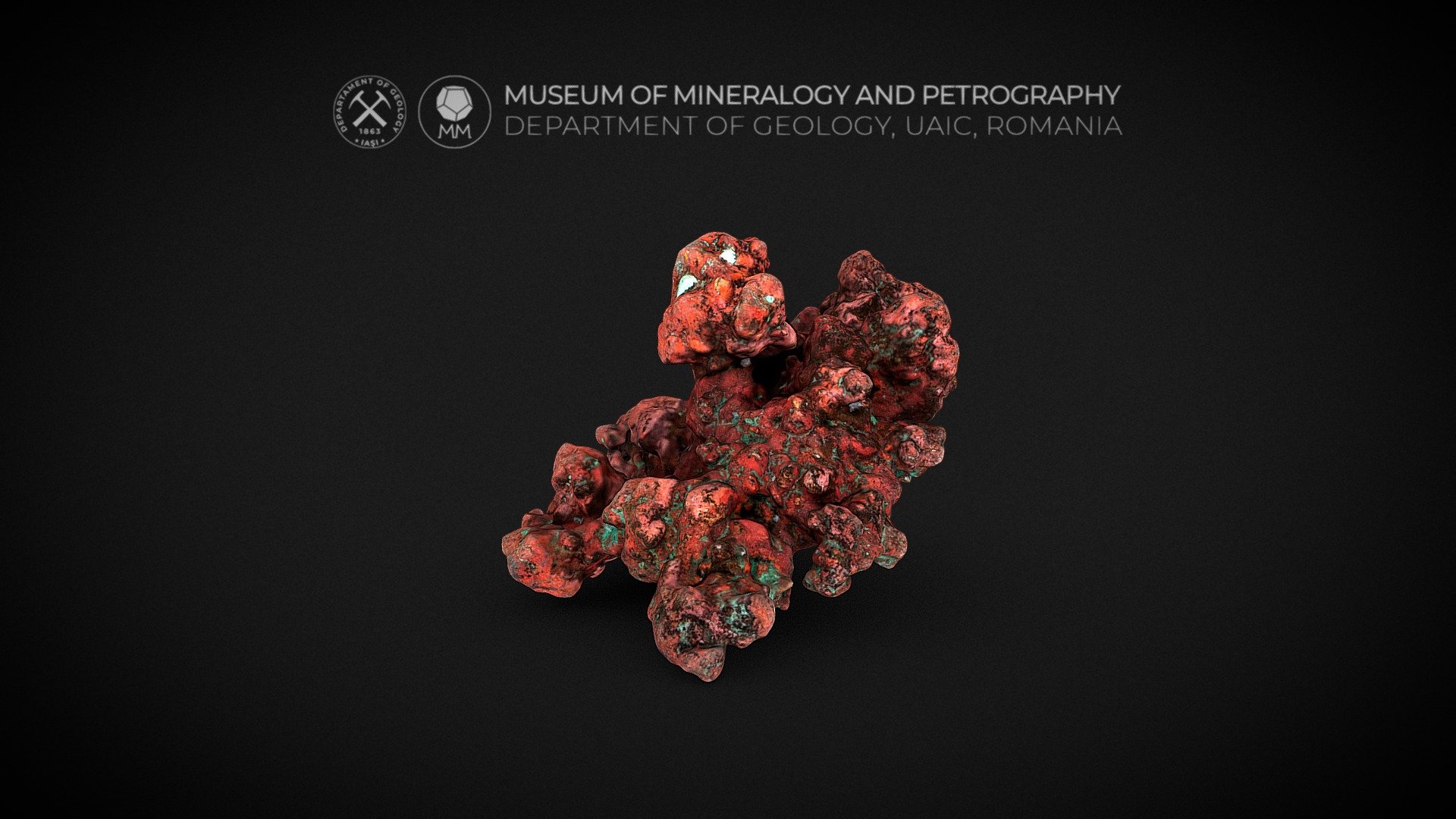 Sculptural and aesthetic Native Copper specimen - 3D model by Museum of ...