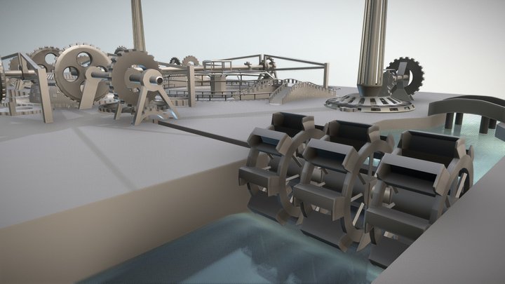 Hydropower 3D models - Sketchfab