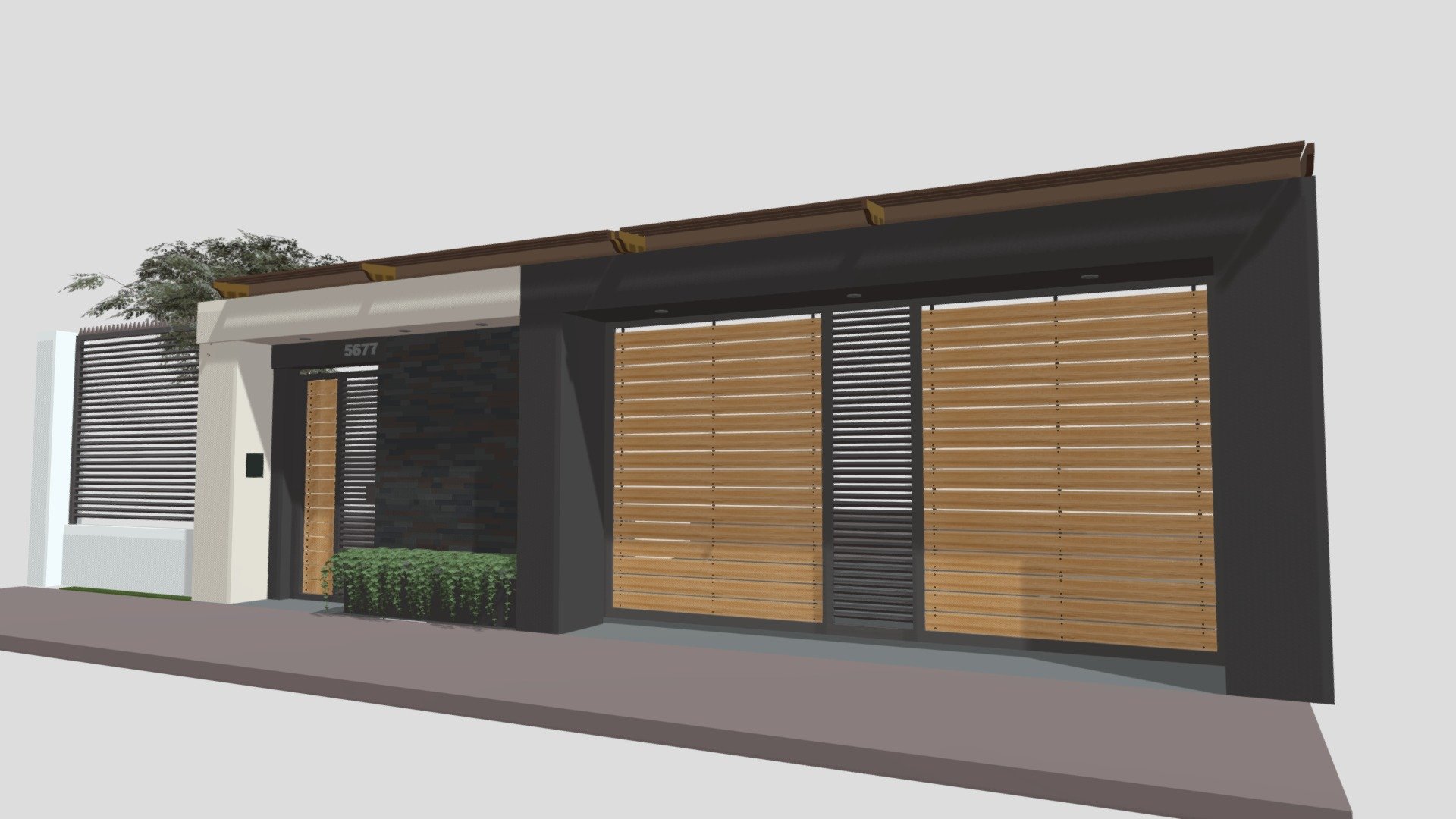PROYECTO_FACHADA_CASA_L2 - 3D model by 3du [49c8058] - Sketchfab
