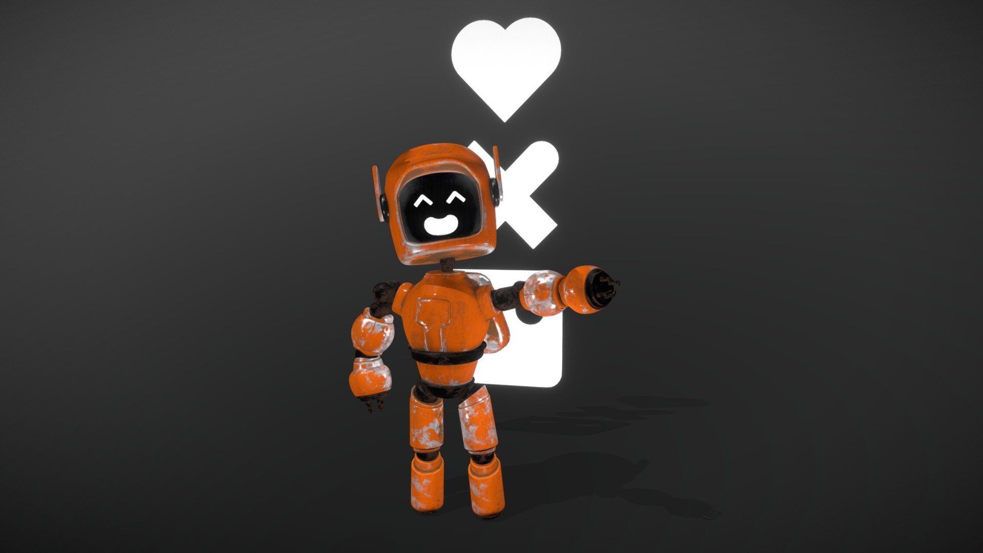 "LDR" - Robot - 3D model by _trama [49cb48d] - Sketchfab