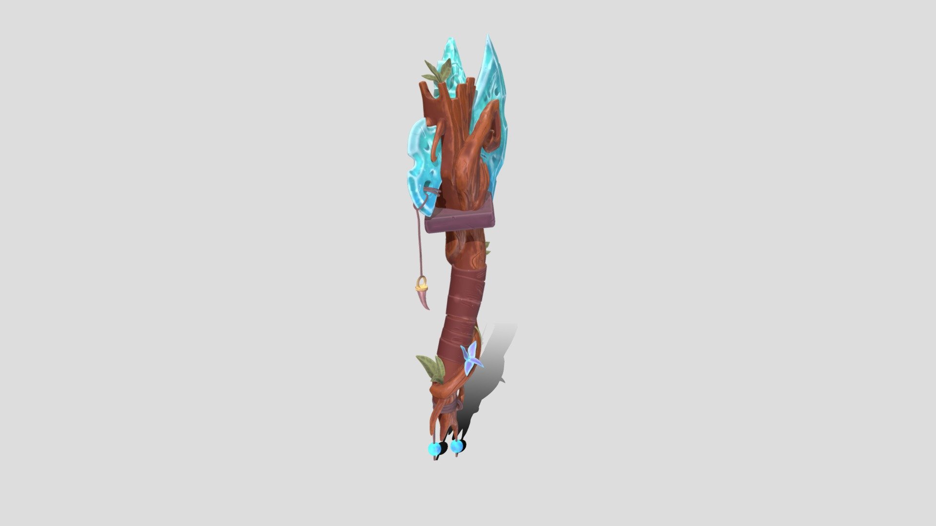 Stylized Frozen Axe - 3D model by zfnyangel [49cc305] - Sketchfab