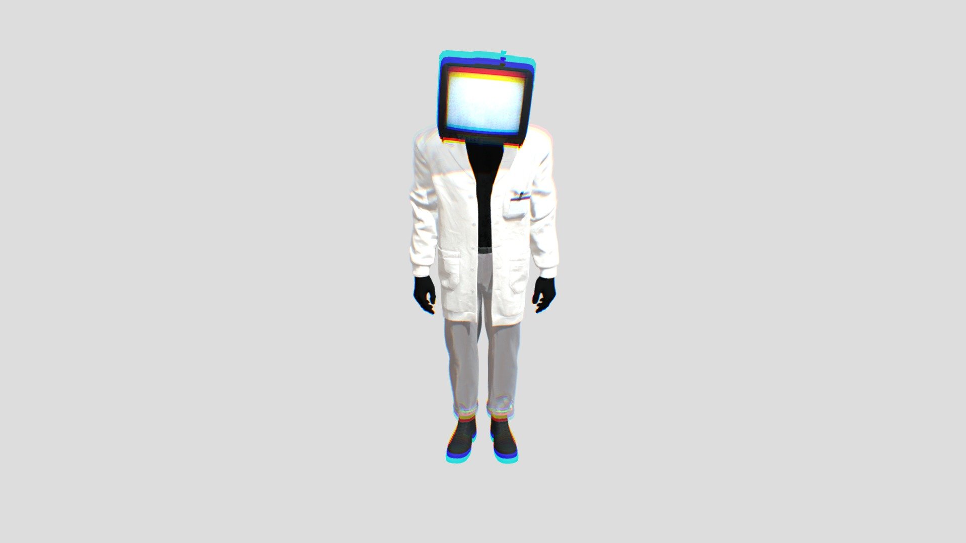 scientist_tvman - Download Free 3D model by ElitePencilMan ...