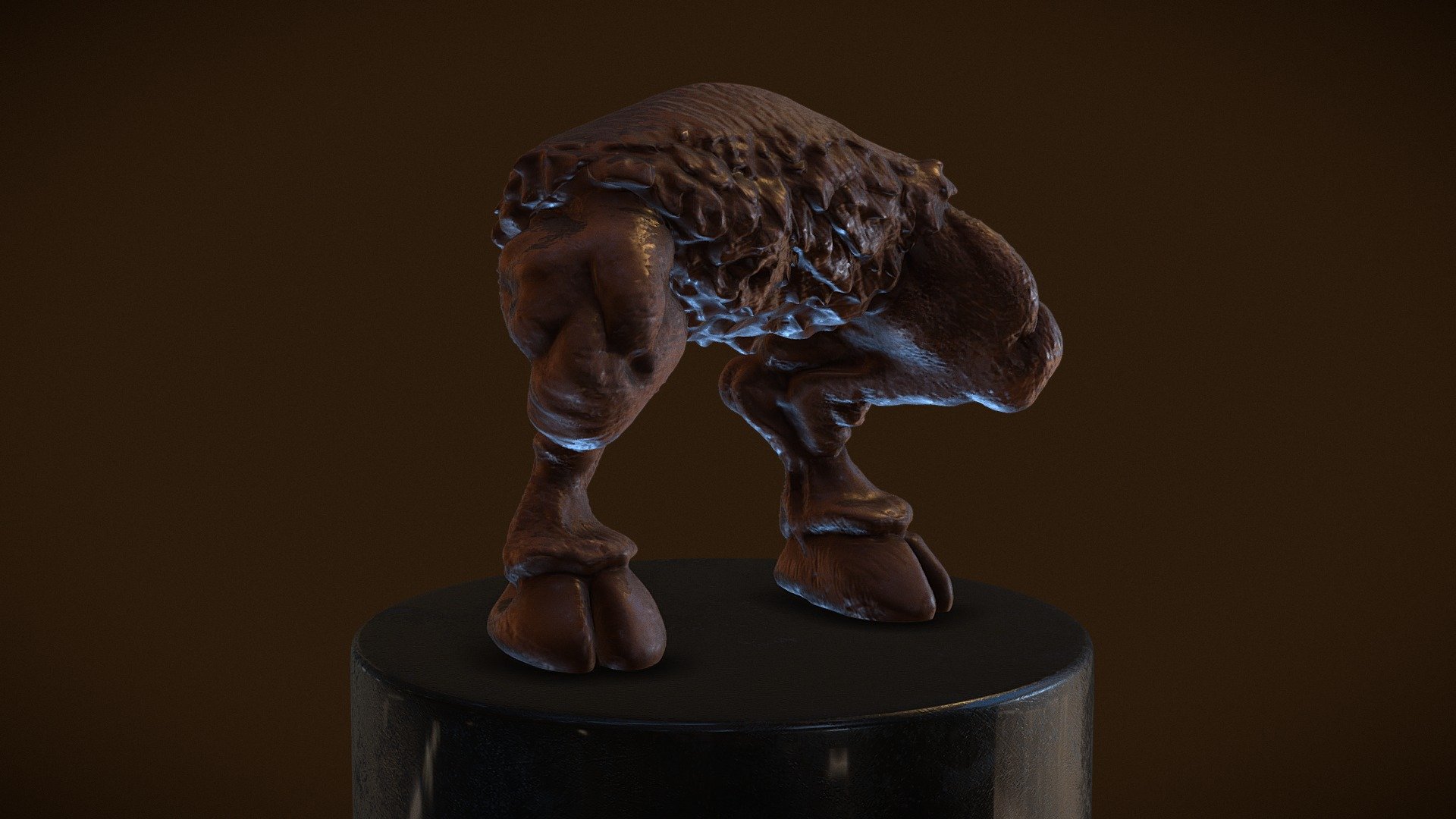 Goat - sculpting study - 3D model by Mario Falasca (@marfal) [49cd50e ...