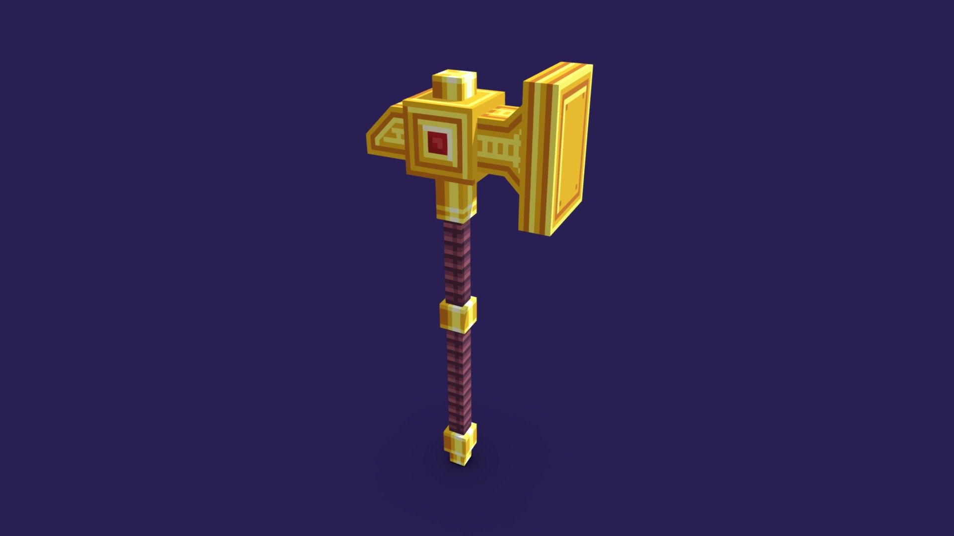 Warhammer hammer - 3D model by endee (@nienke_d) [49cea4c] - Sketchfab
