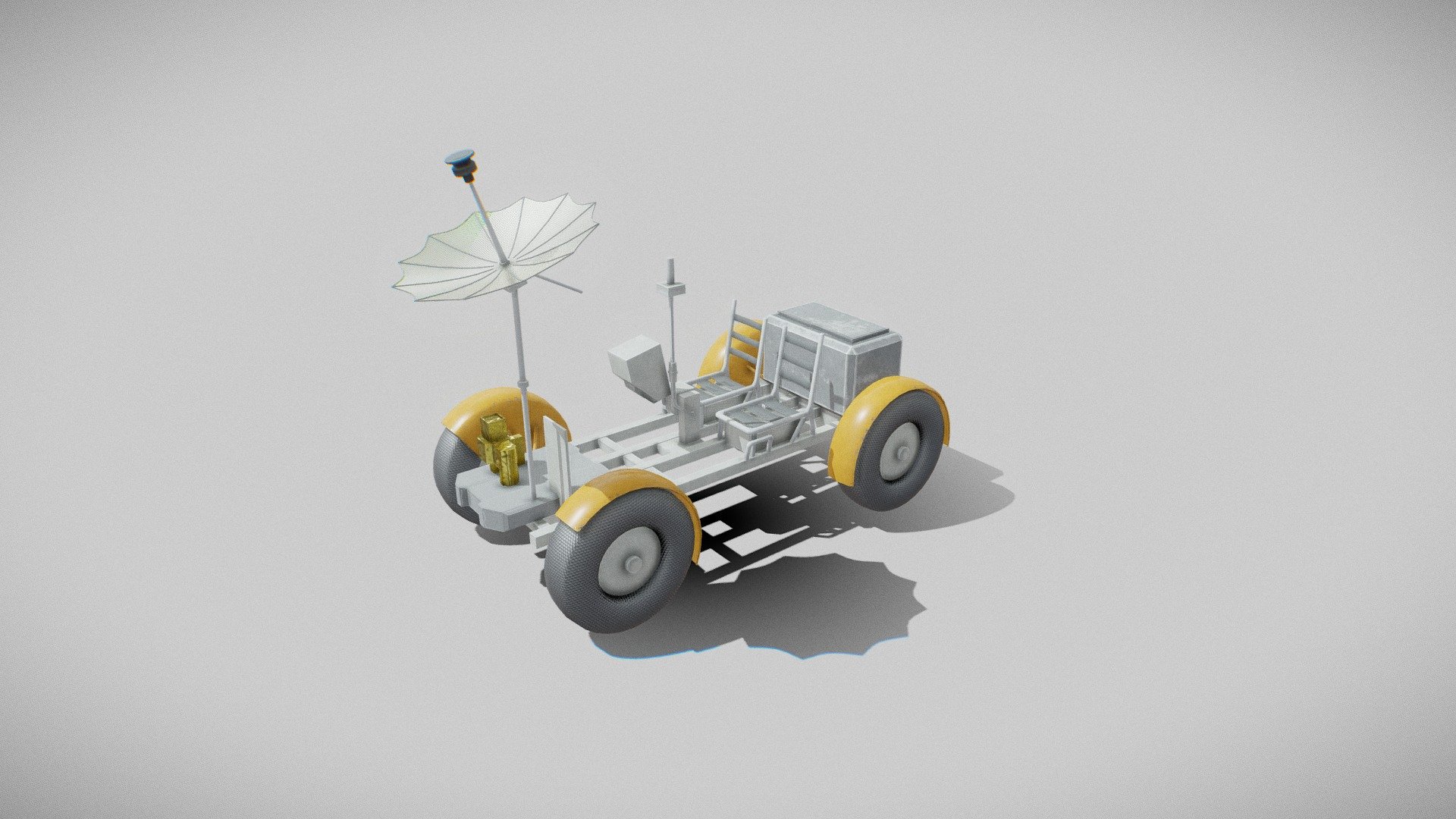 Lunar Rover Stylized - Buy Royalty Free 3D model by MargetaCG [49ced61 ...