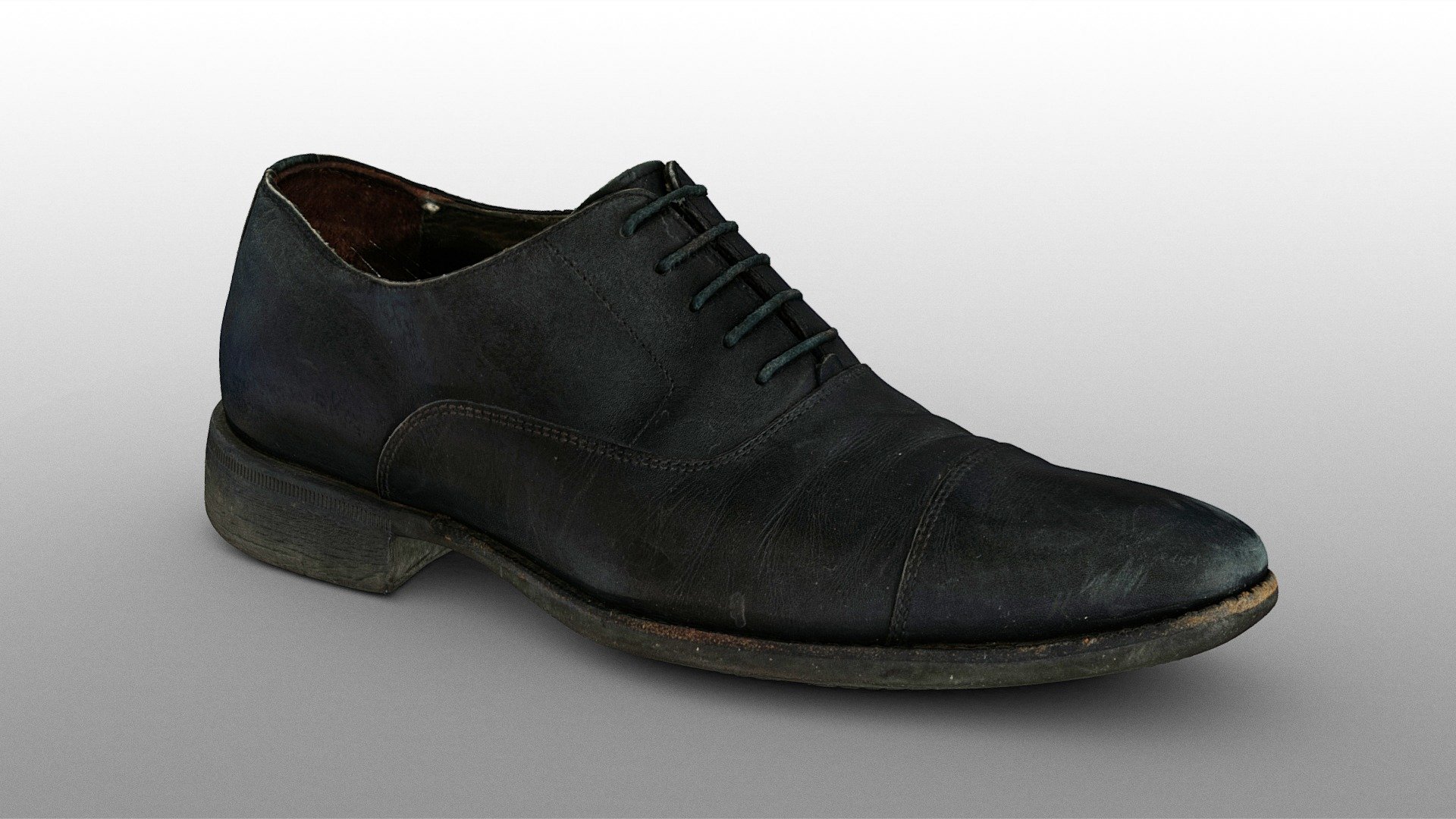 Used_leather_shoes(RAWMESH)1M - 3D model by 3D scan studio "iris" (@ss ...