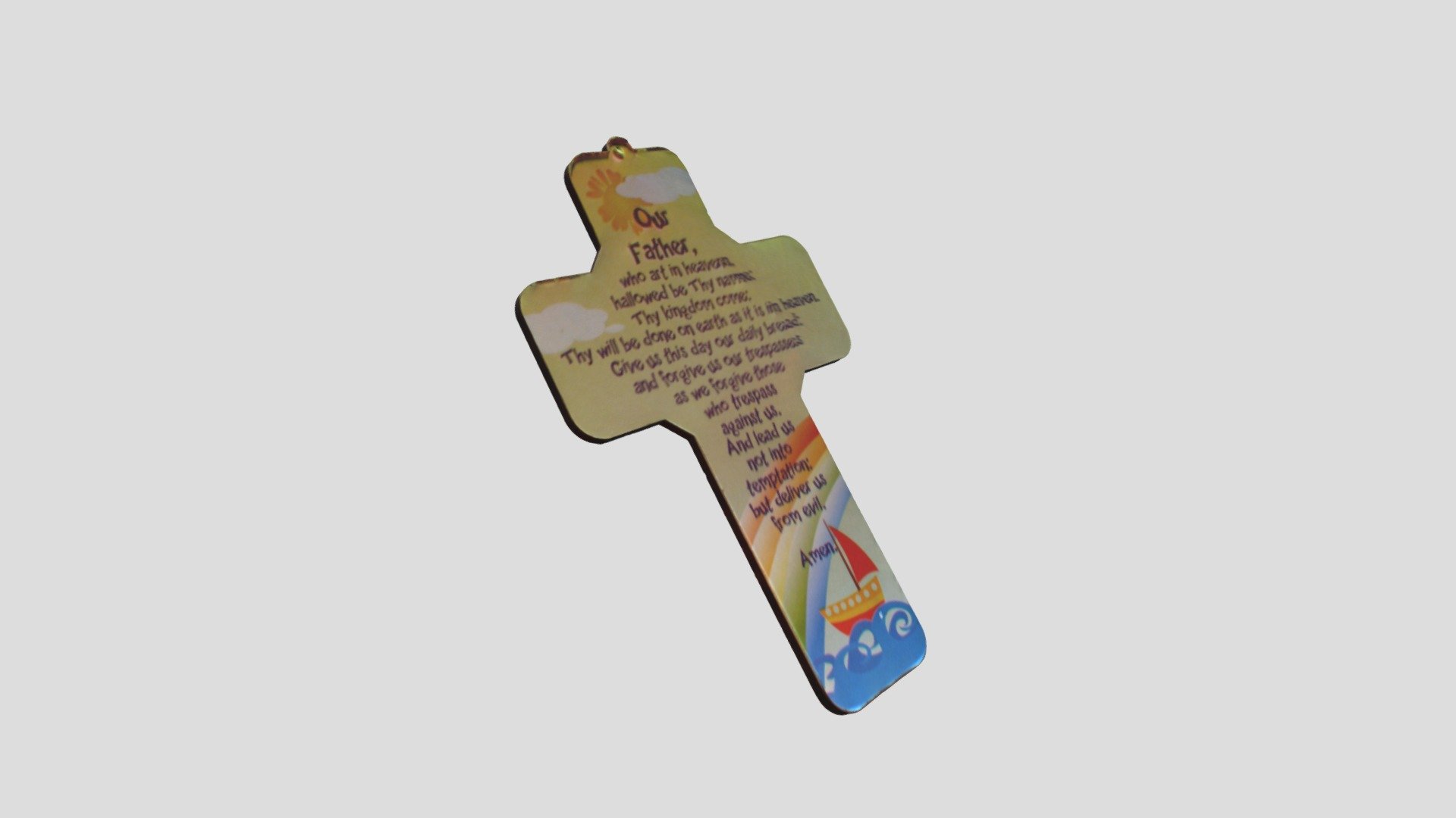 Our Father Cross - 3D model by Aberdeen City Libraries ...