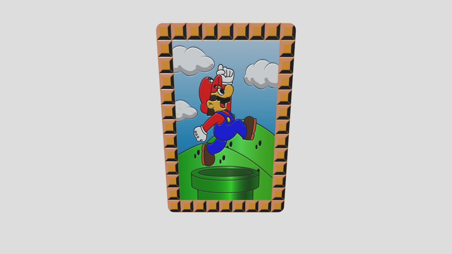 Super Mario - 3D model by jgoodroe [49d2eca] - Sketchfab