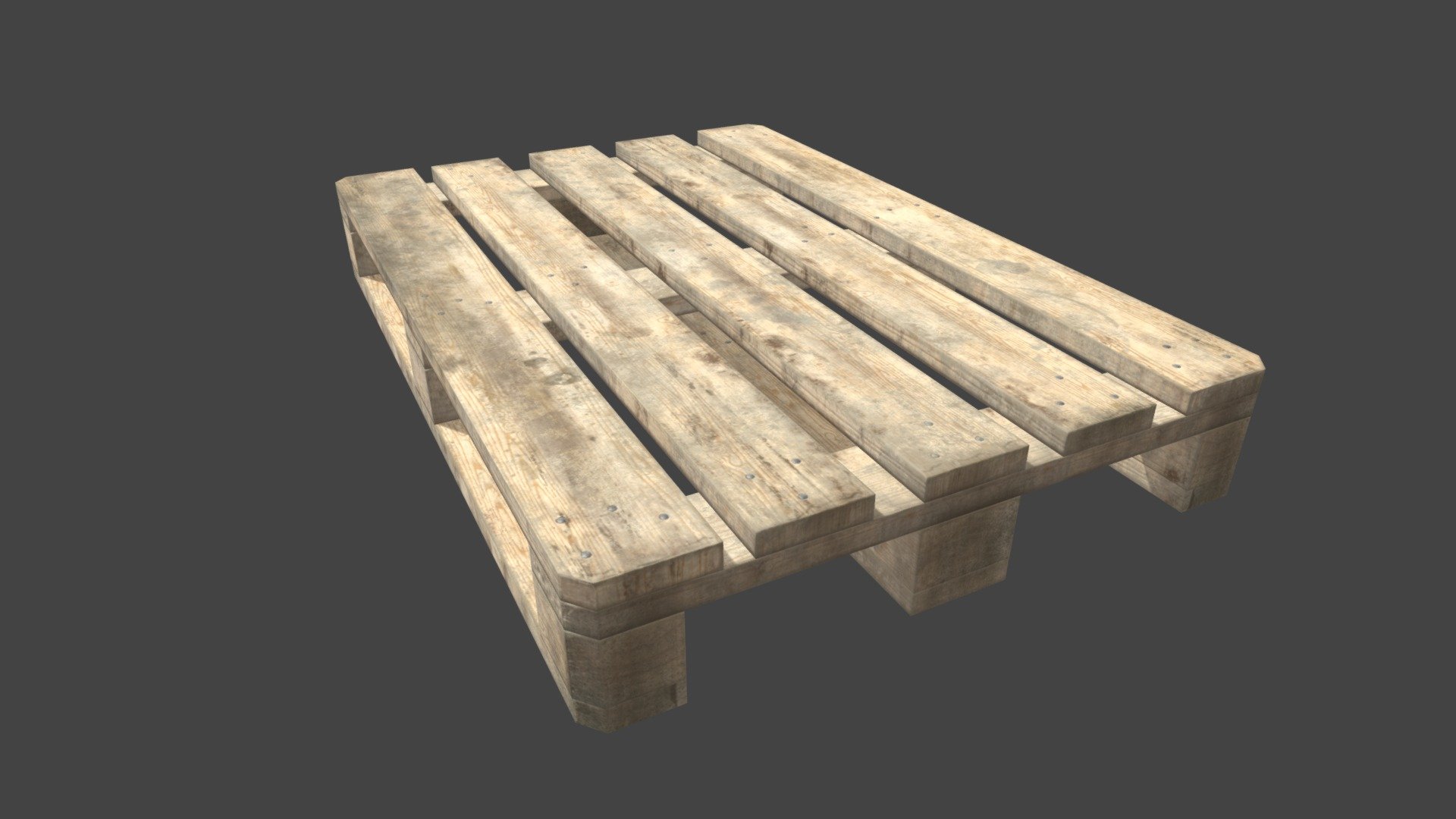 Pallet - 3D model by toreadooor [49d342b] - Sketchfab