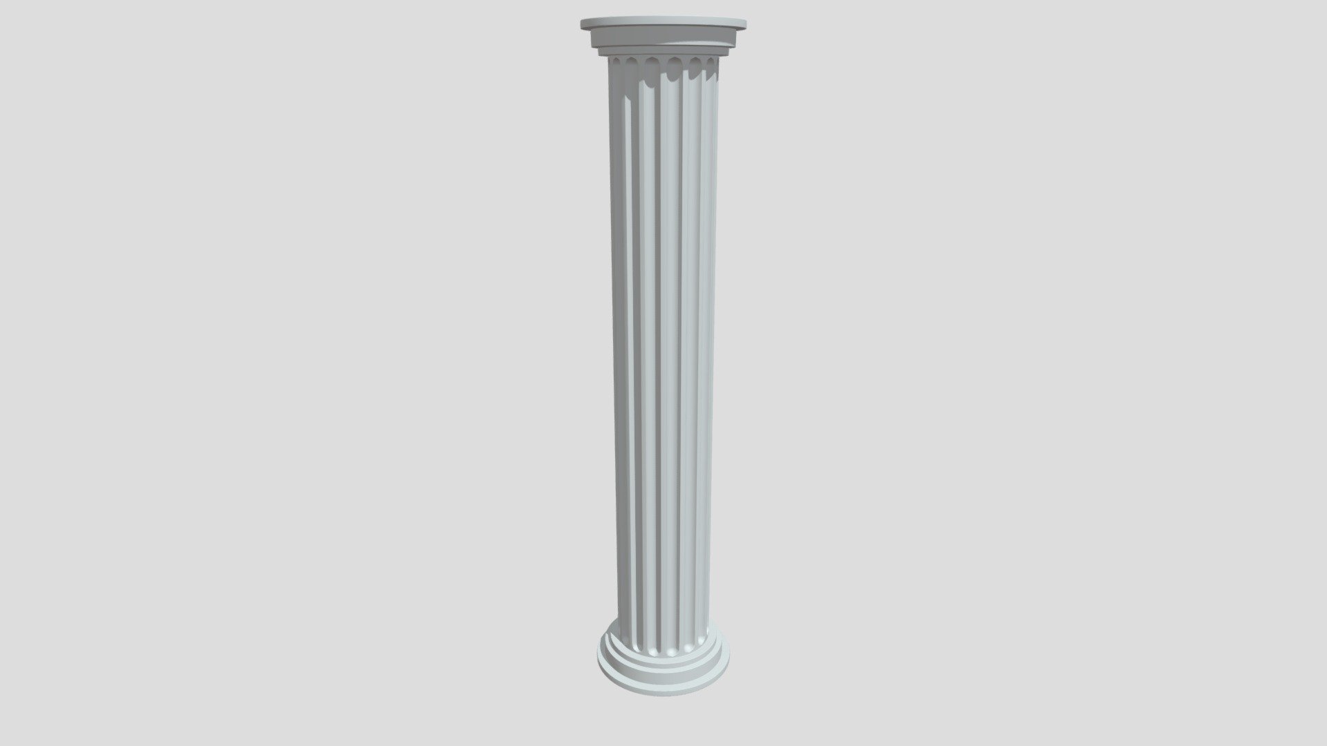 Column - 3D model by Savannah Oellrich (@savrannahandrael) [49d38aa ...