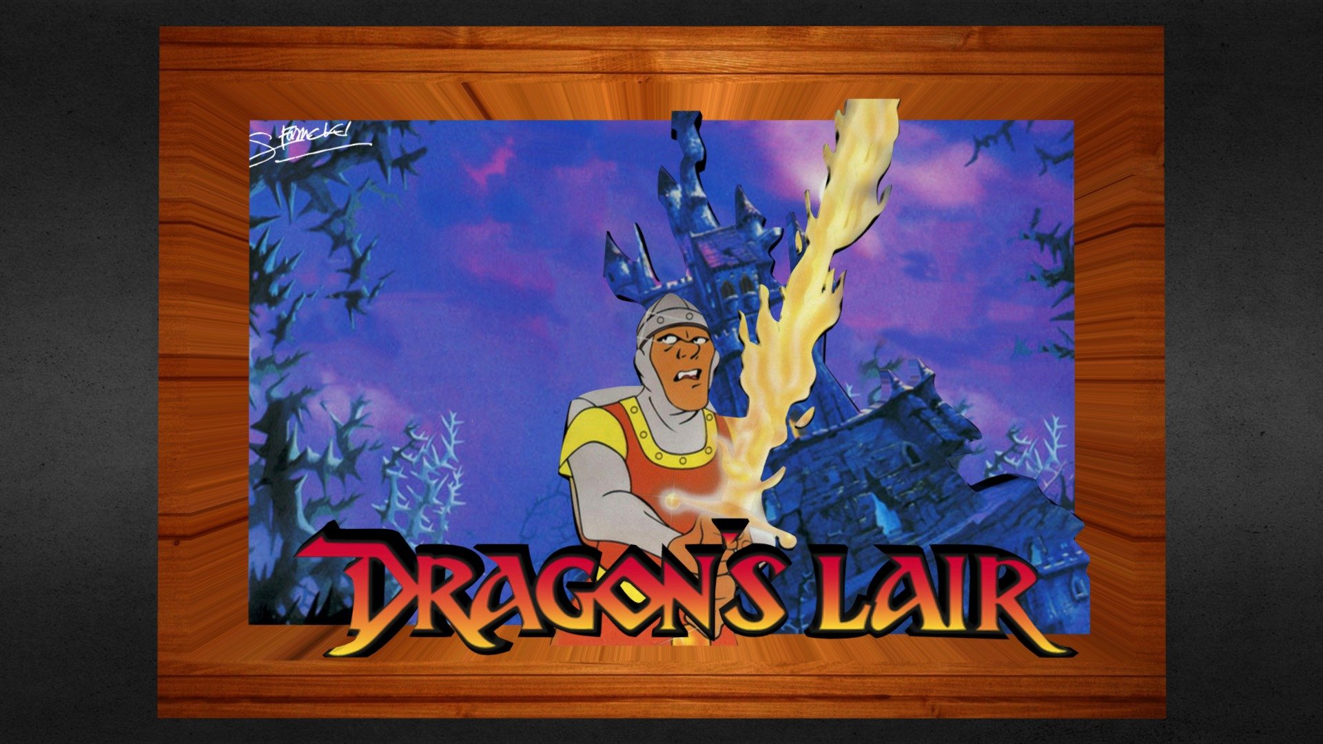 Dragon's Lair v1 cadre 3D - 3D model by Art-Conan [49d3995] - Sketchfab