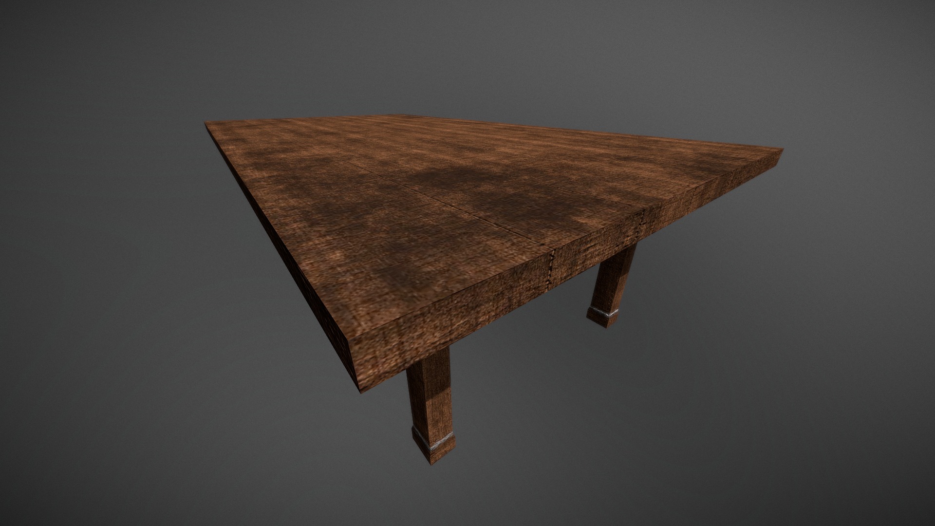 Wooden Table - 3D model by ja.brindle [49d480b] - Sketchfab
