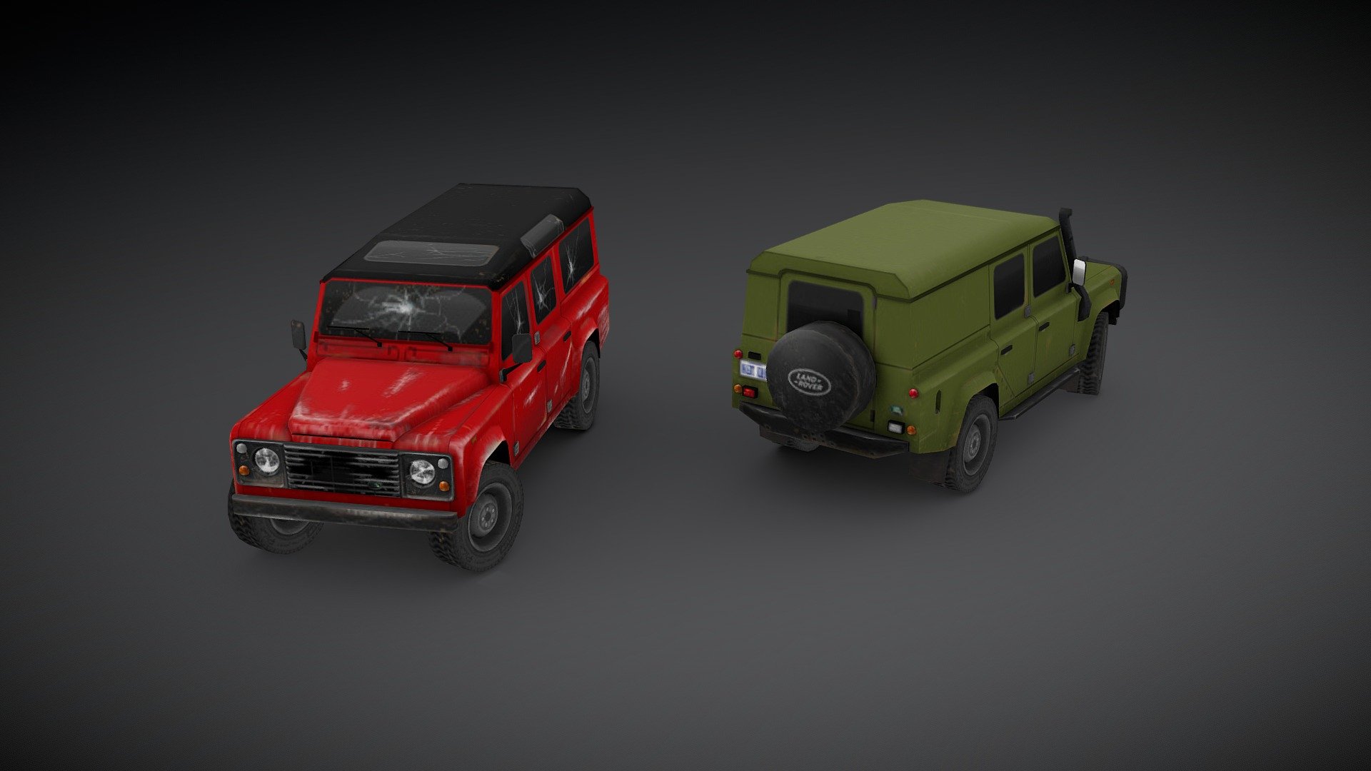 '89 Land Rover Defender 110 - 3D model by KI5 (@KI5mods) [49d5afd ...
