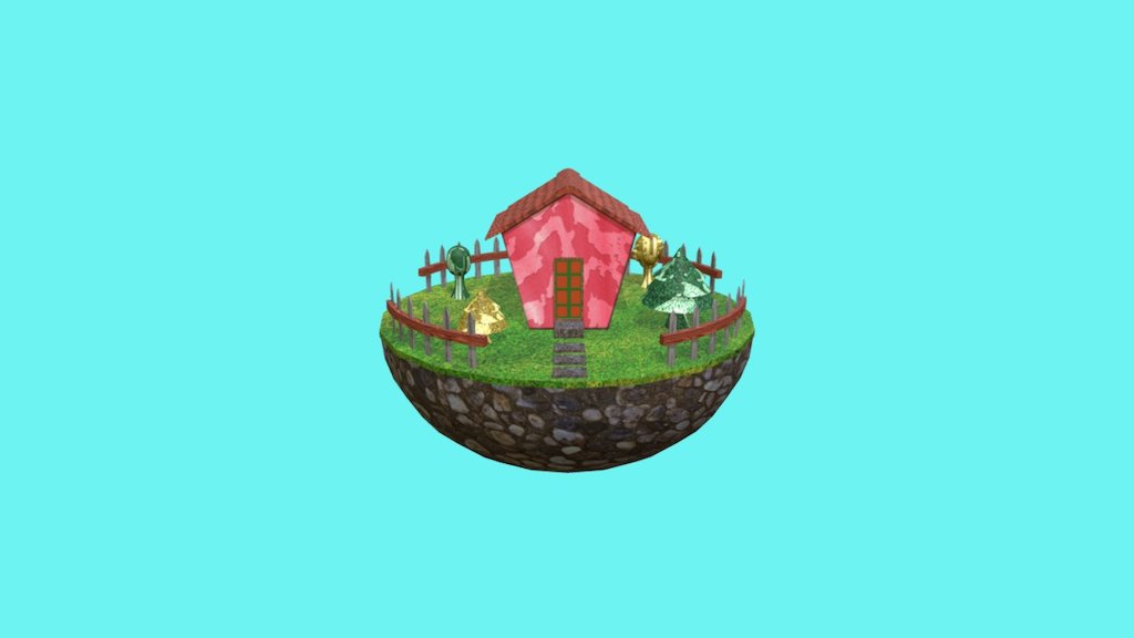 Round Home - 3D model by debbie-s [49d5c4a] - Sketchfab