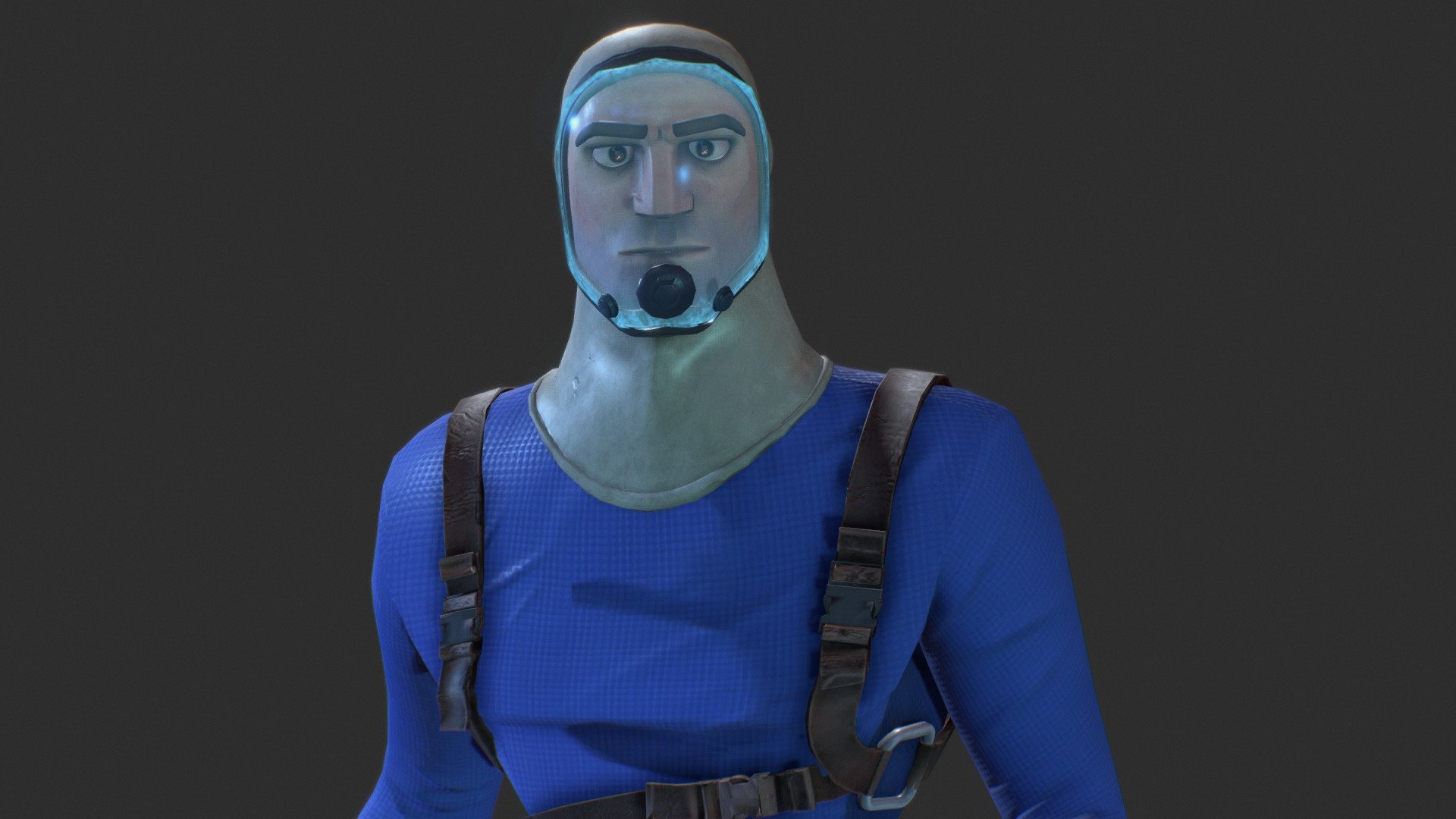 Bob, the space hunter - 3D model by alexsansrs [49d7934] - Sketchfab