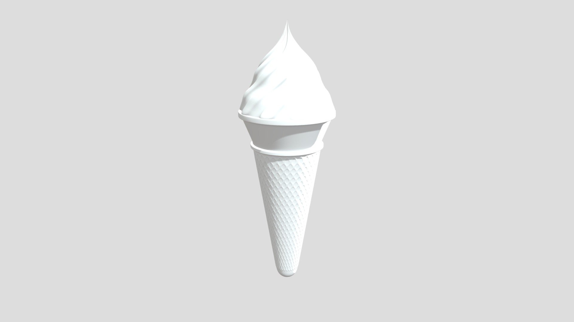 Ice Cream - 3D model by 1814 [49d97eb] - Sketchfab