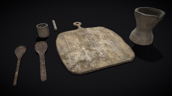 Spoons 3D models - Sketchfab