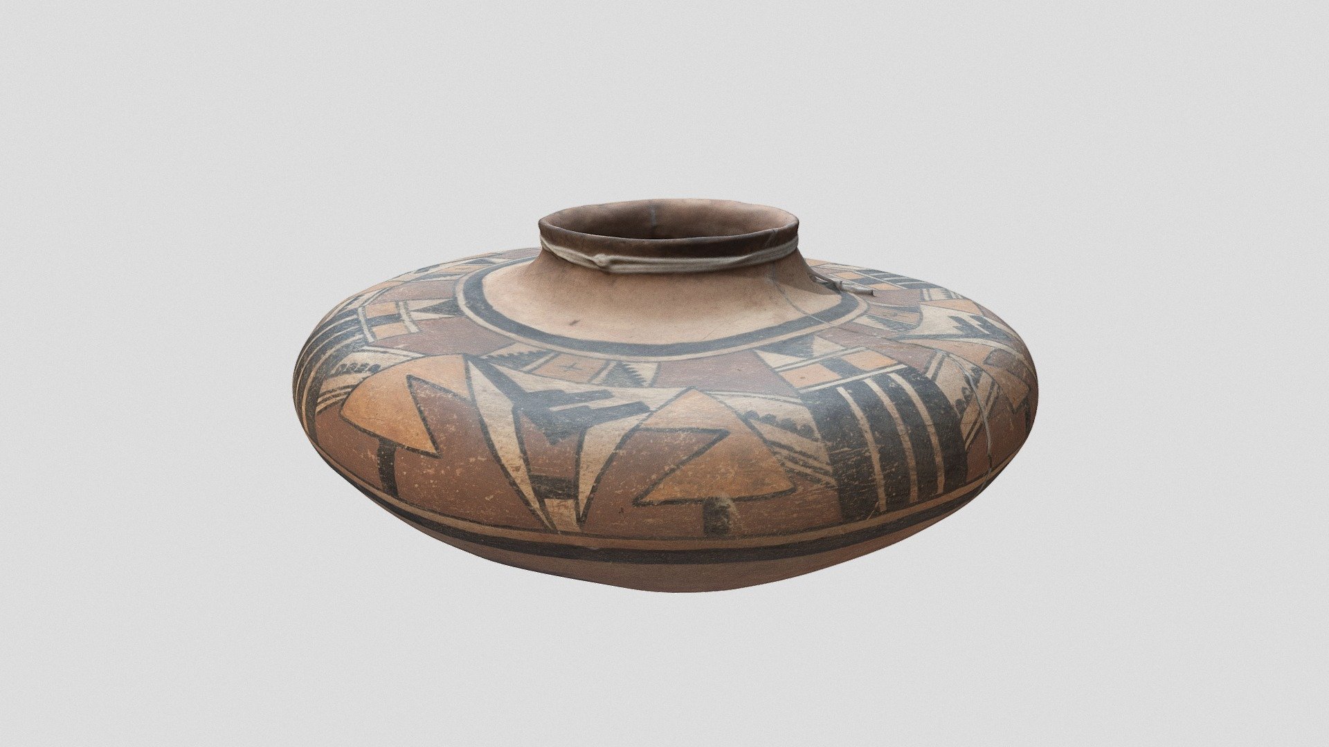 Sikyatki Polychrome Replica by Bill Freeman - 3D model by Chronos ...