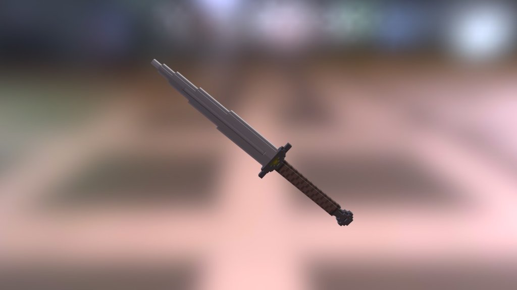 Iron Sword - 3D model by D3monPixel [49da8d8] - Sketchfab