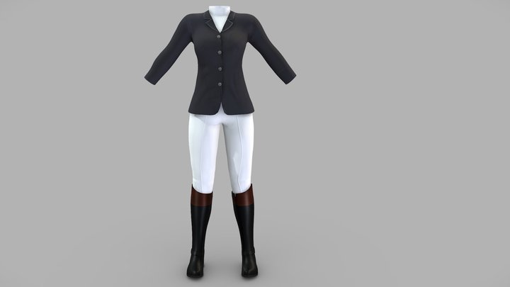 Equestrian 3D models - Sketchfab