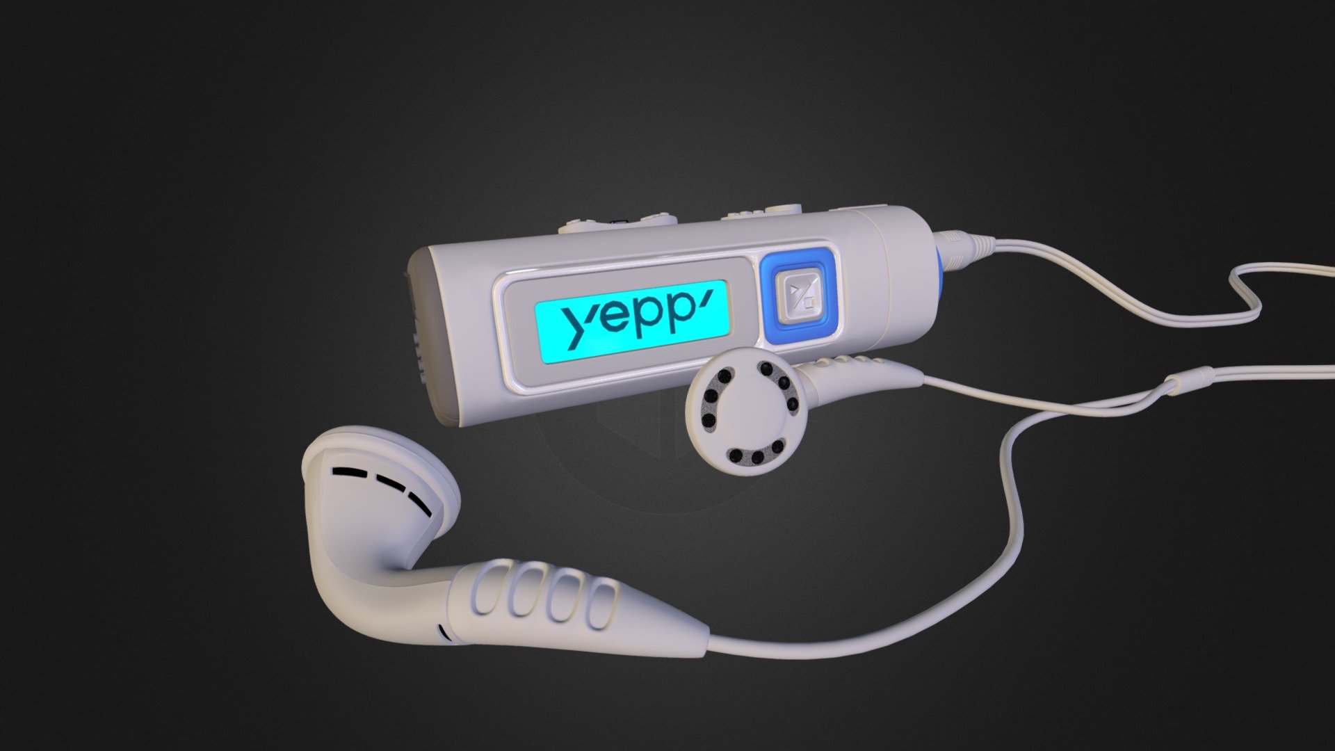 Samsung YP-55 Mp3 Player - 3D model by Dominik Lebiedowicz (@dominik ...