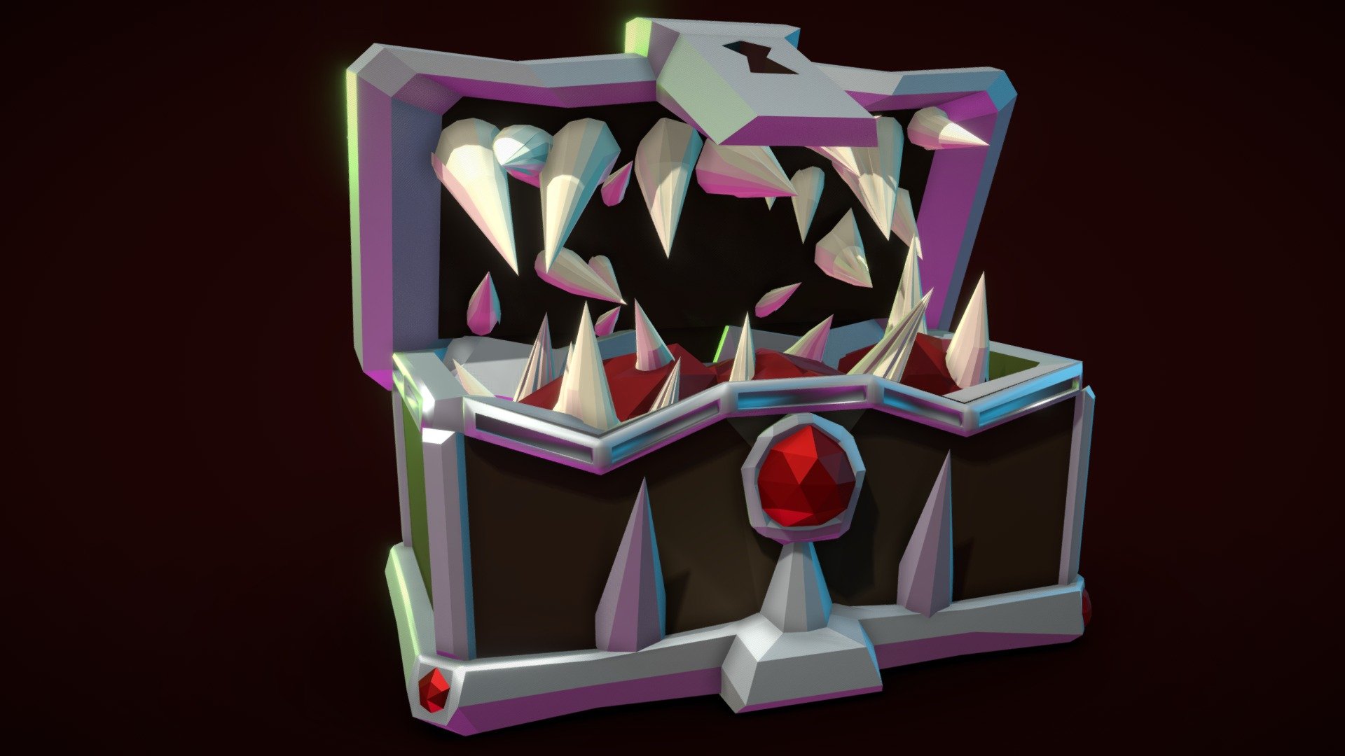 [LOW POLY] Mimic Chest - Buy Royalty Free 3D model by hmoreirart ...
