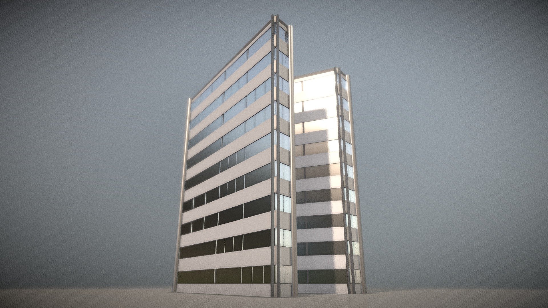 City Building Design V-1 - Buy Royalty Free 3D model by VIS-All-3D ...