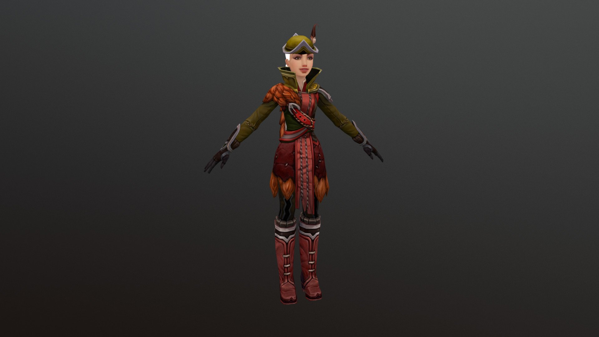 Huntress 2 tex - 3D model by AftermathProduction [49dfb3a] - Sketchfab