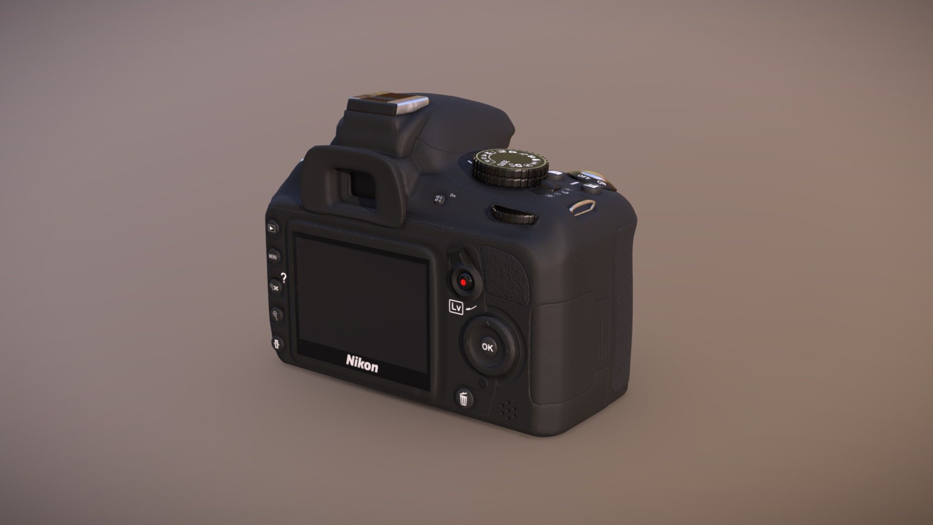 Nikon D3100 - 3D model by ahproxy [49dfe55] - Sketchfab