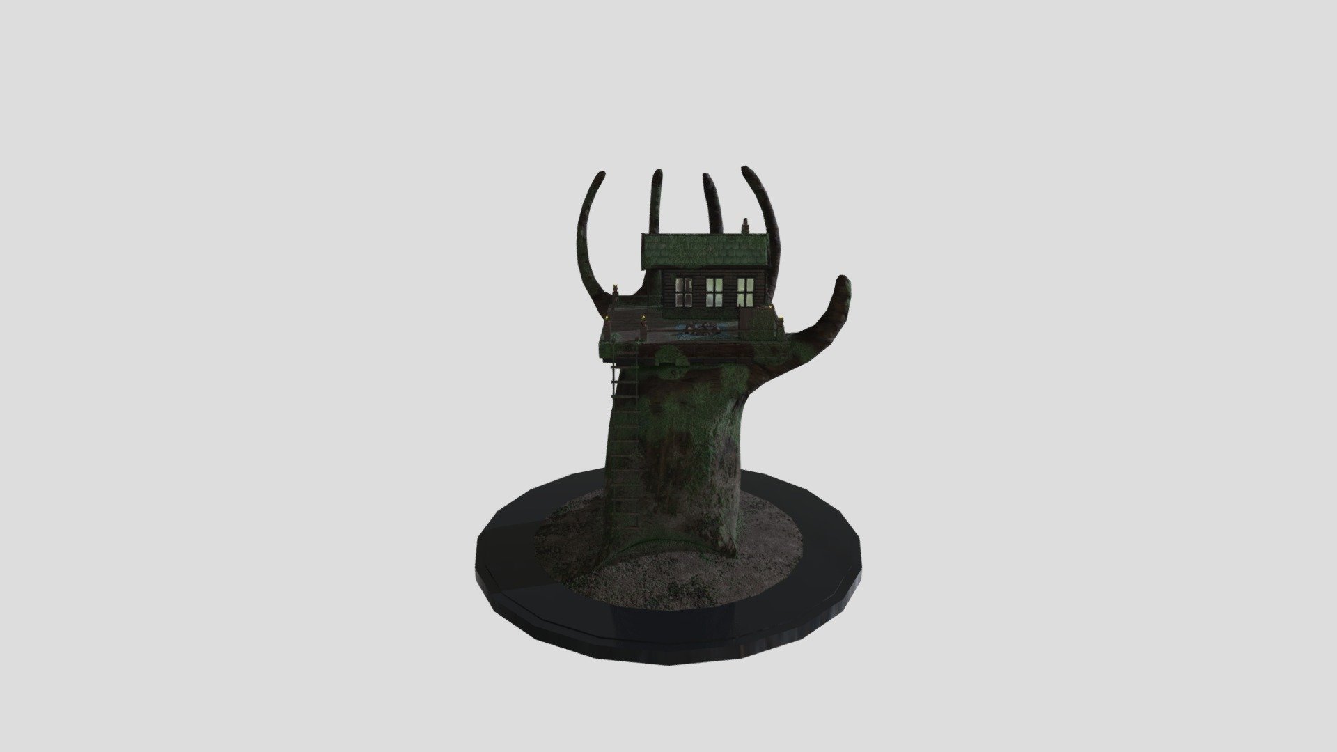 TreeHouse redo 2 - 3D model by editor117 [49e164c] - Sketchfab