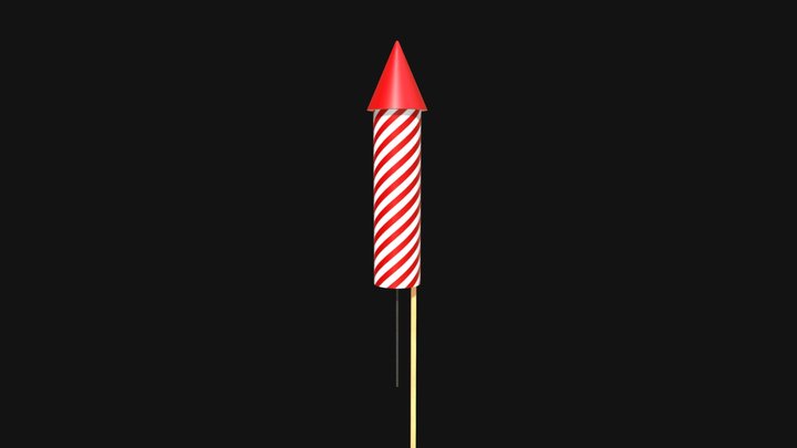 Firework 3D models - Sketchfab