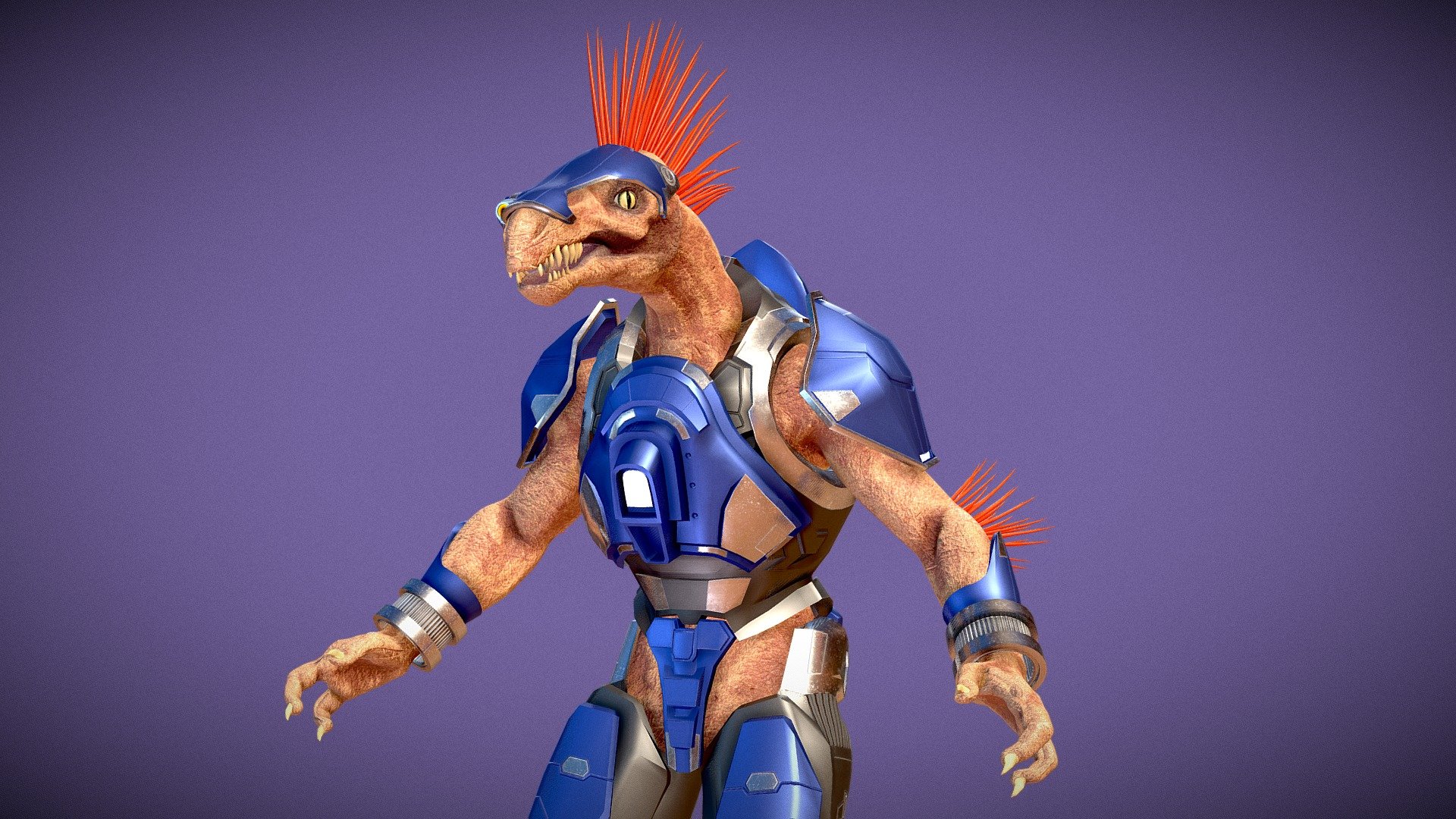 Halo Jackal - 3D model by Outworld Studios (@outworldstudios) [49e3e25 ...