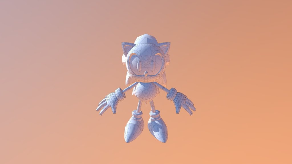 sonic 3d model - A 3D model collection by Adamcoalwalker2 (@af343454 ...