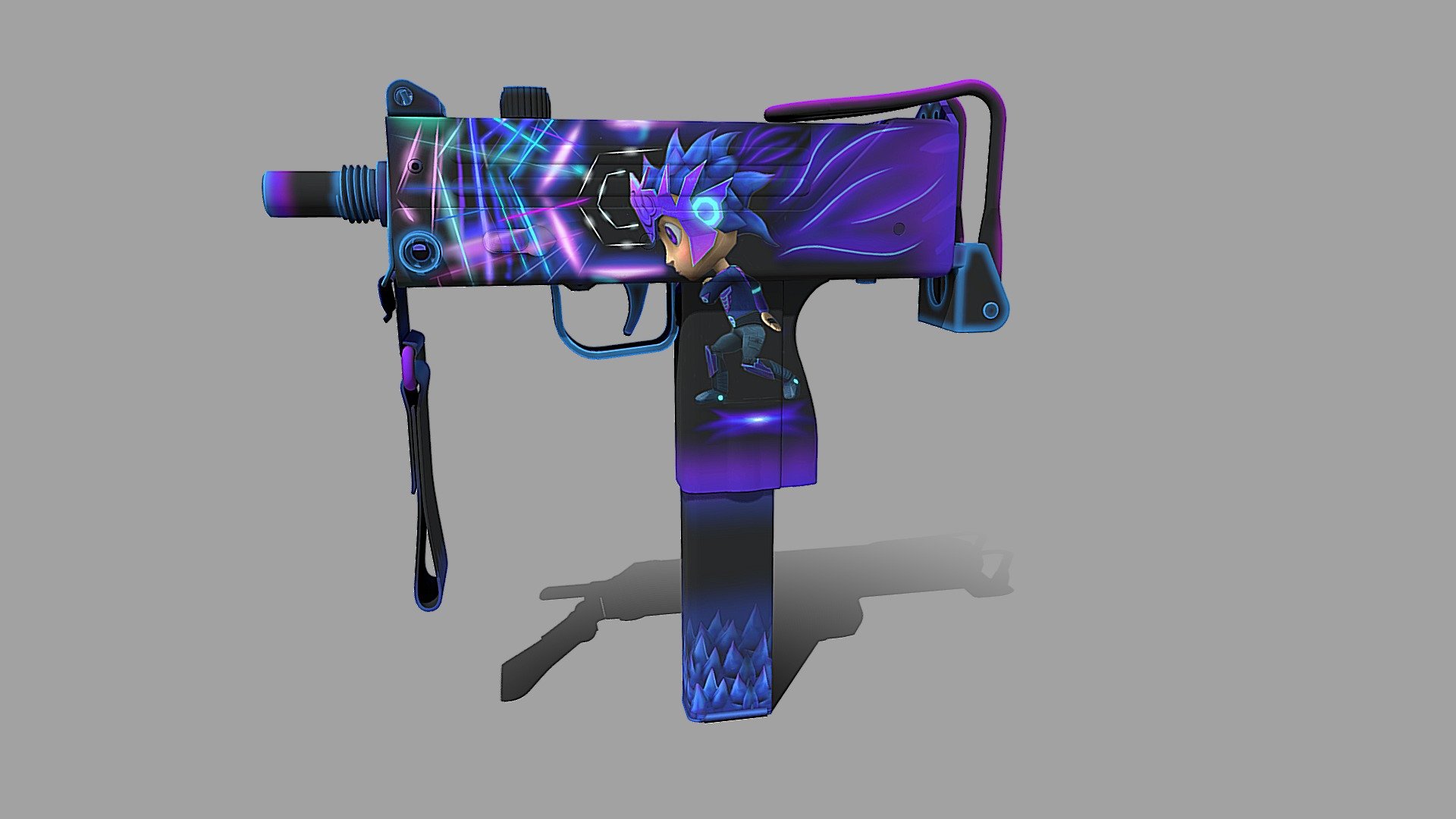 weapon_smg_mac10_skin_Emirates - 3D model by centaurus21 [49e5083 ...