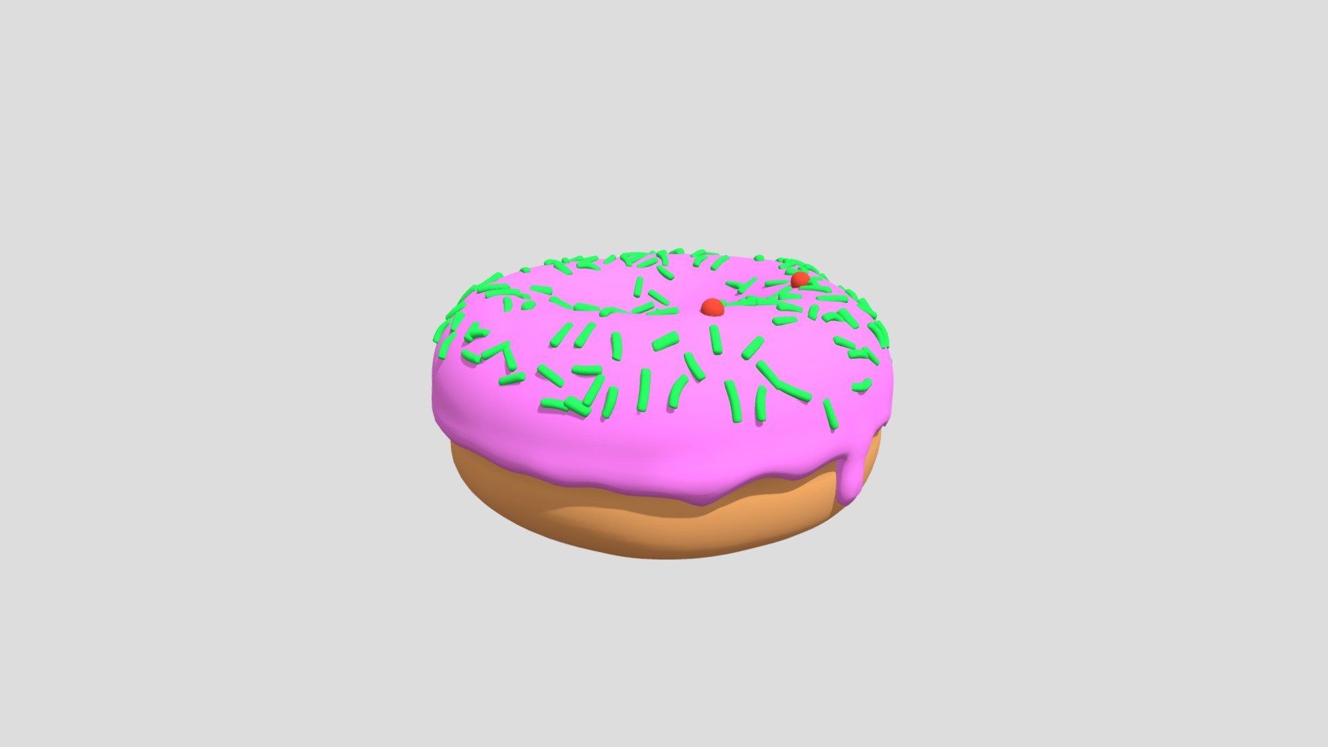 Donut - 3D model by Chao68 [49e6835] - Sketchfab