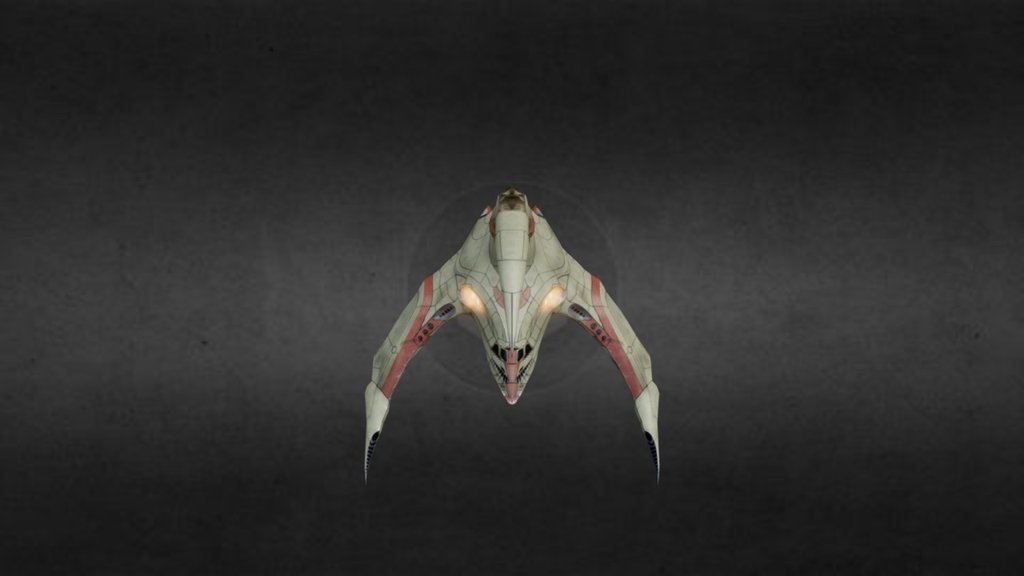 Alien Space Fighter - 3D model by RailgunGame [49e76a7] - Sketchfab