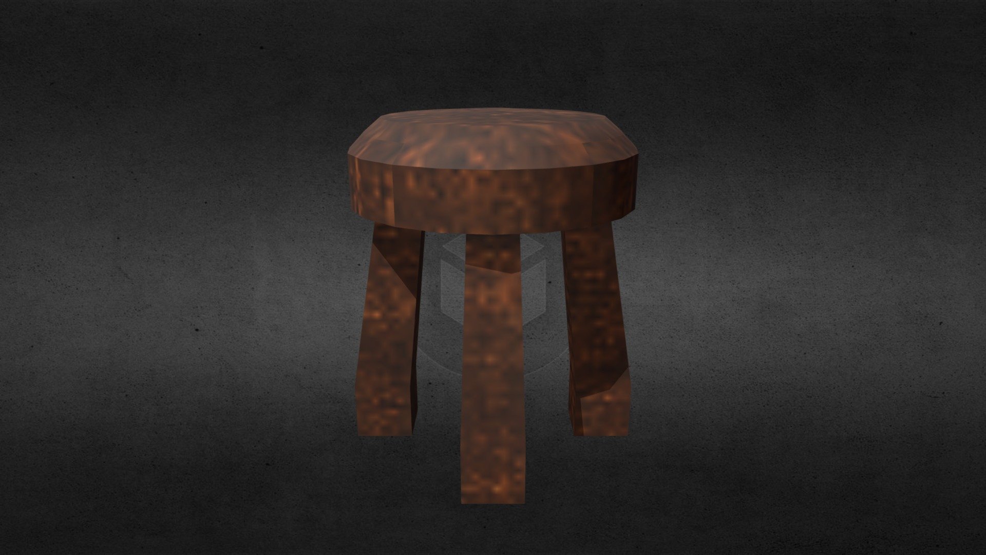 Stool (2019) - Download Free 3D model by Owen.Cooke [49e81e1] - Sketchfab