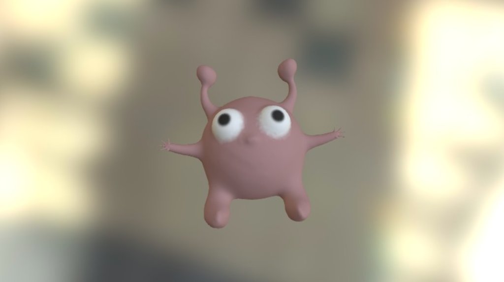 Cute Alien - 3D model by supernaturalfangirl2117 [49e8654] - Sketchfab